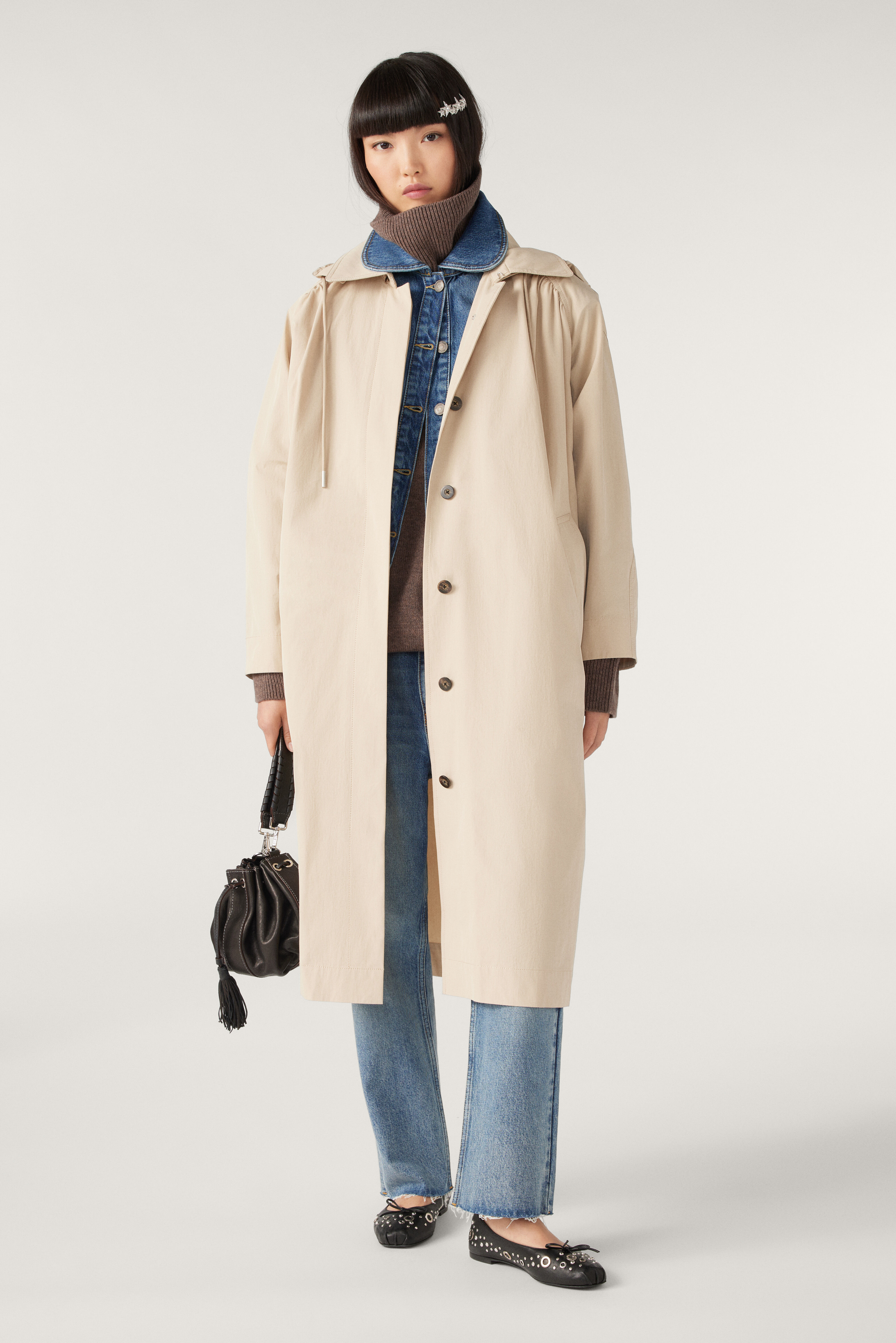 Trenchcoat Ted Beige // ba&sh UK