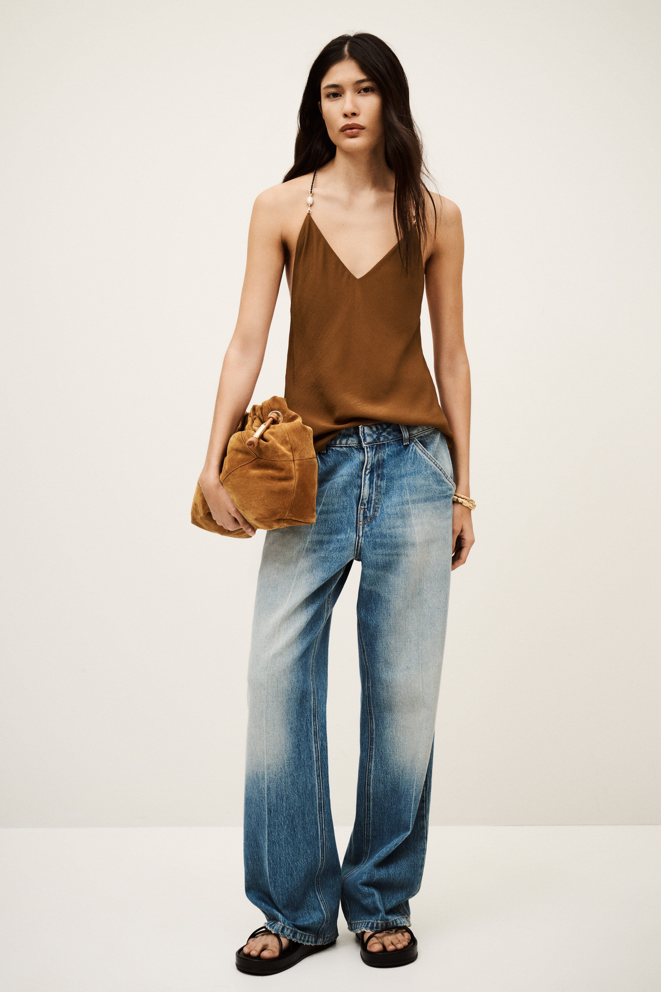 Backless Top Handry Marron // ba&sh HK