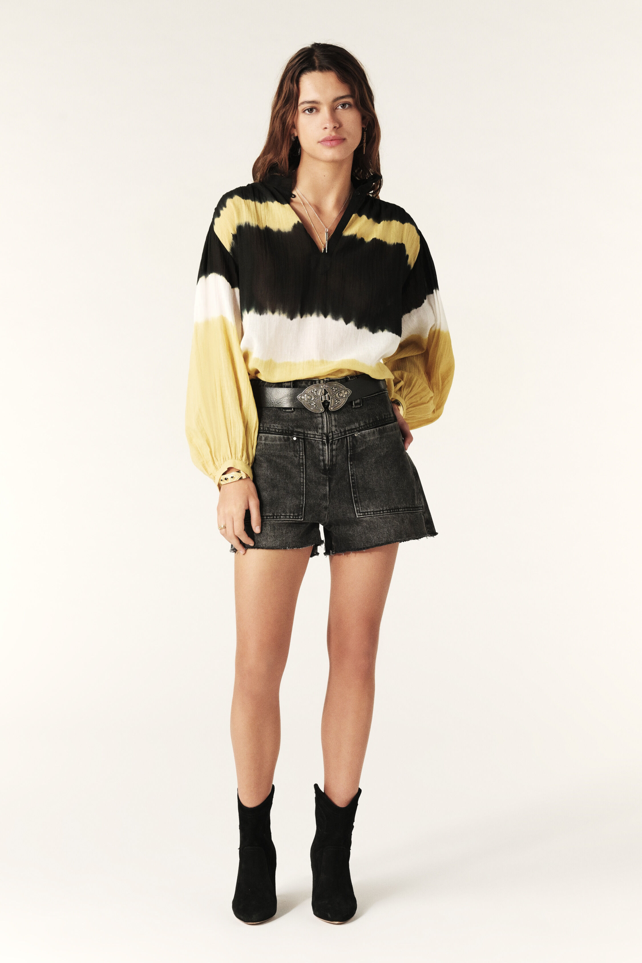 Tops & Shirts on Sale - Printed Blouses, Off The Shoulder Tops | ba&sh
