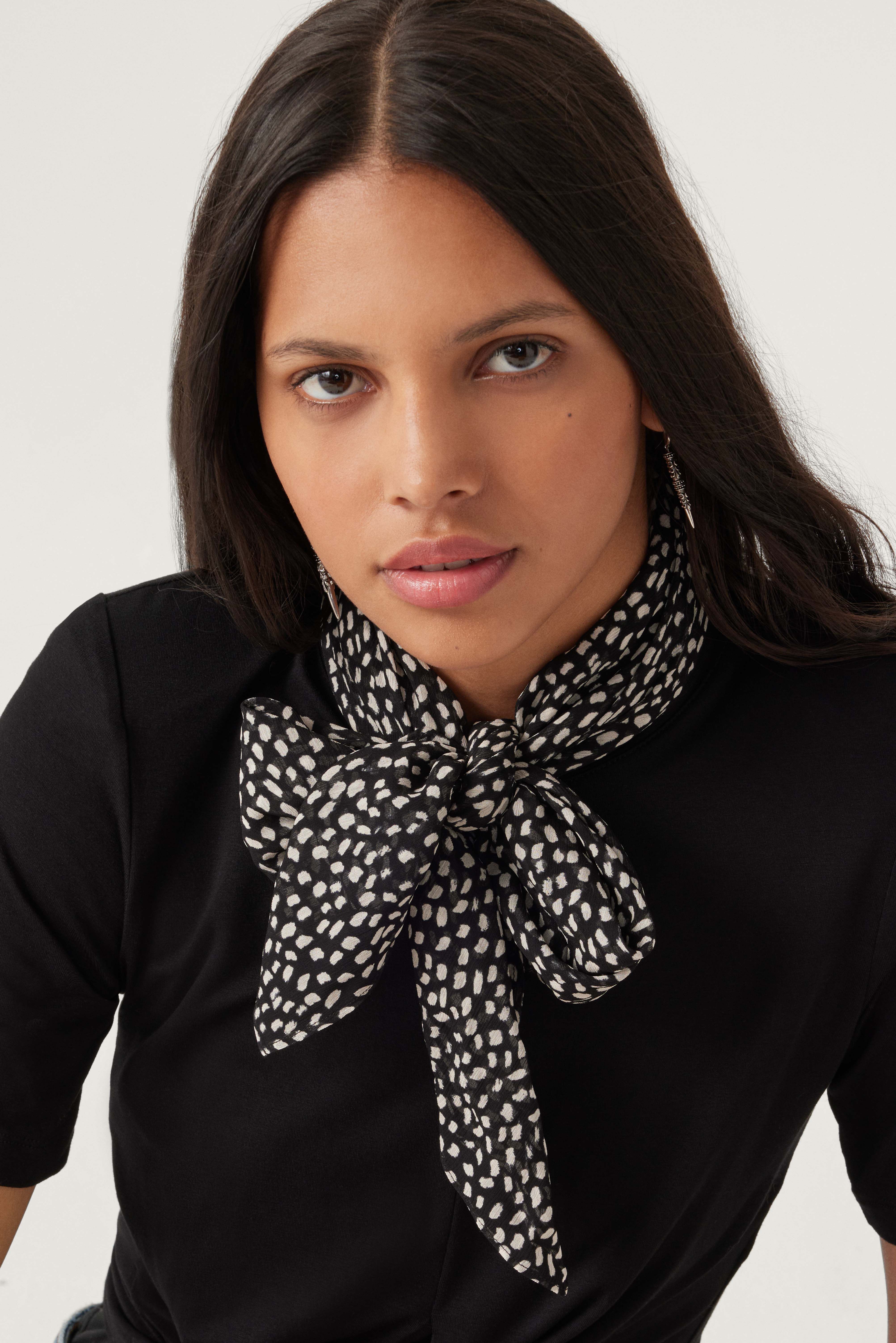 Square Scarf Sandala Black // ba&sh