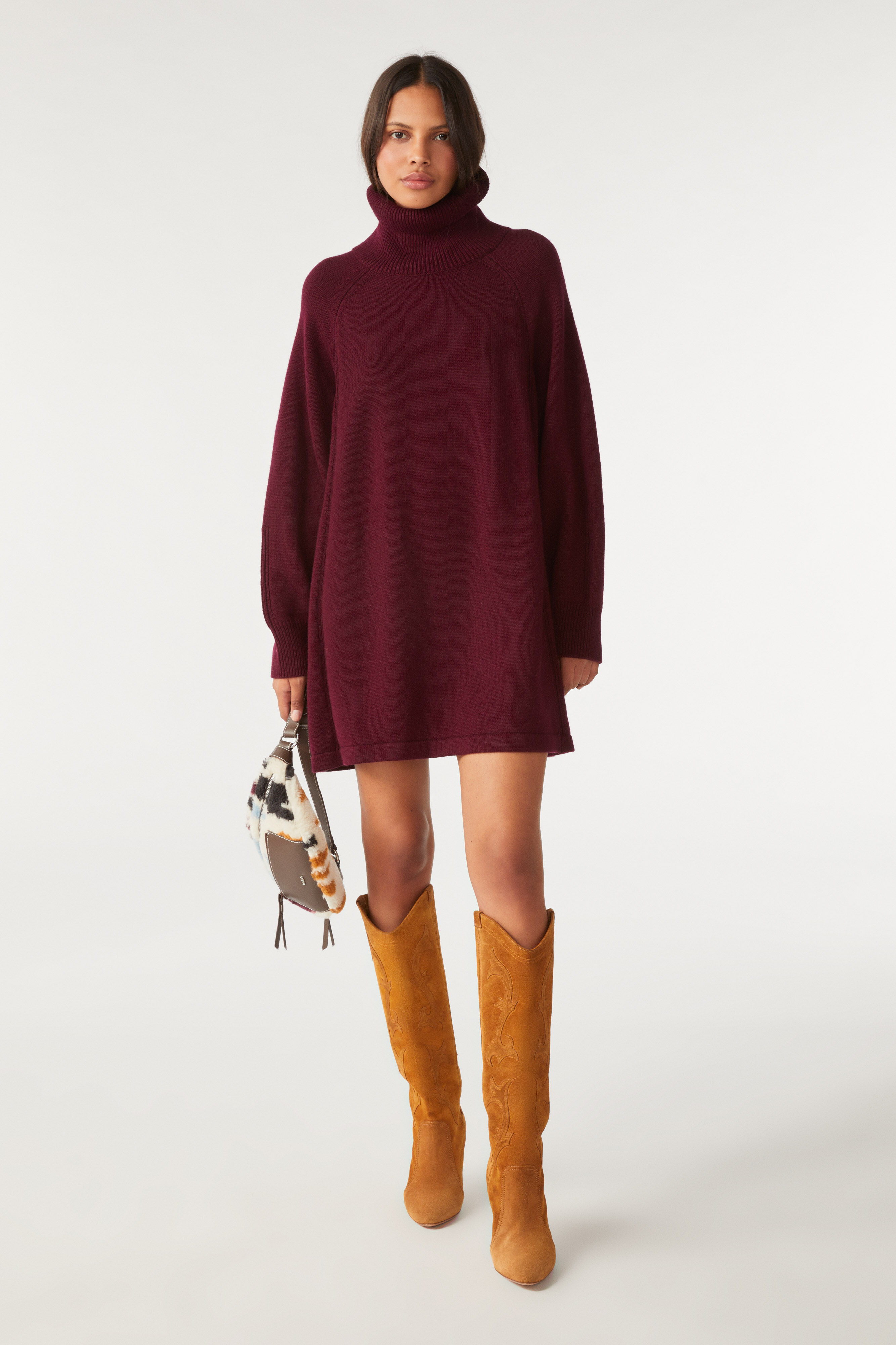 Robe Courte Medee Rouge // ba&sh FR