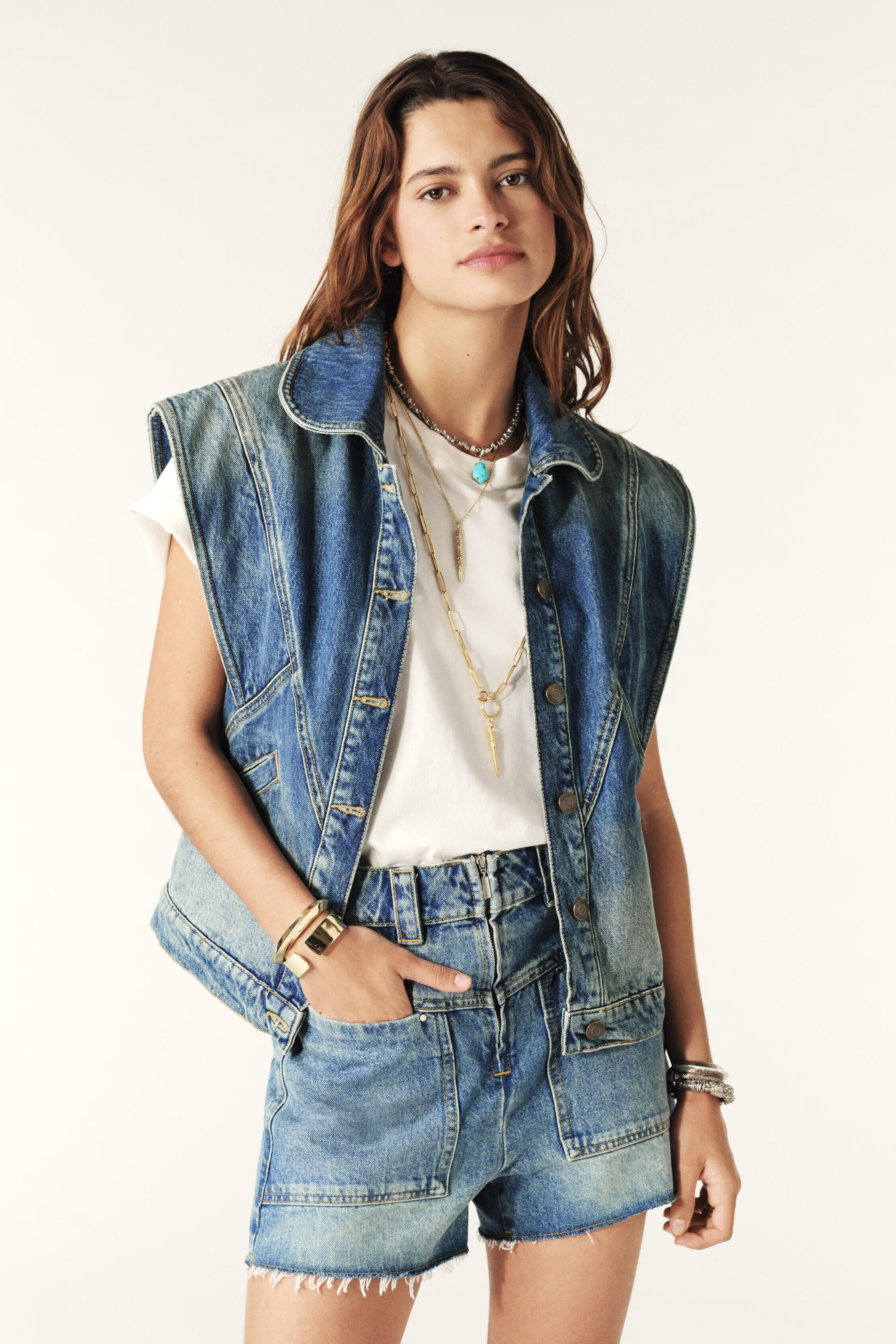 Jacket Max Blue // ba&sh US