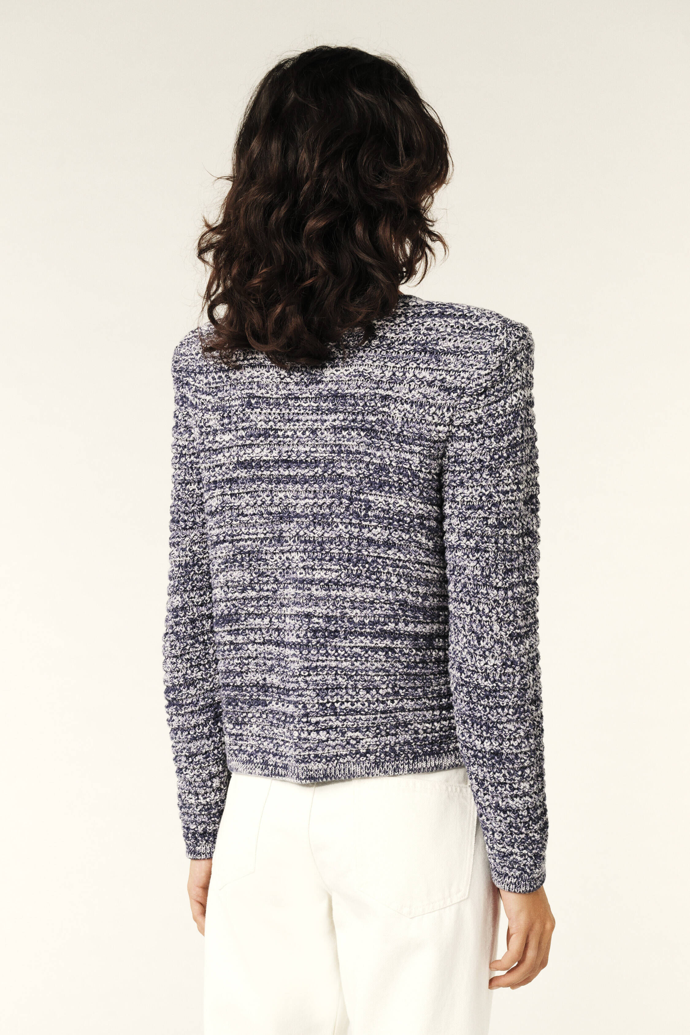 Long-Sleeved Cardigan Guspa Blue // ba&sh UK