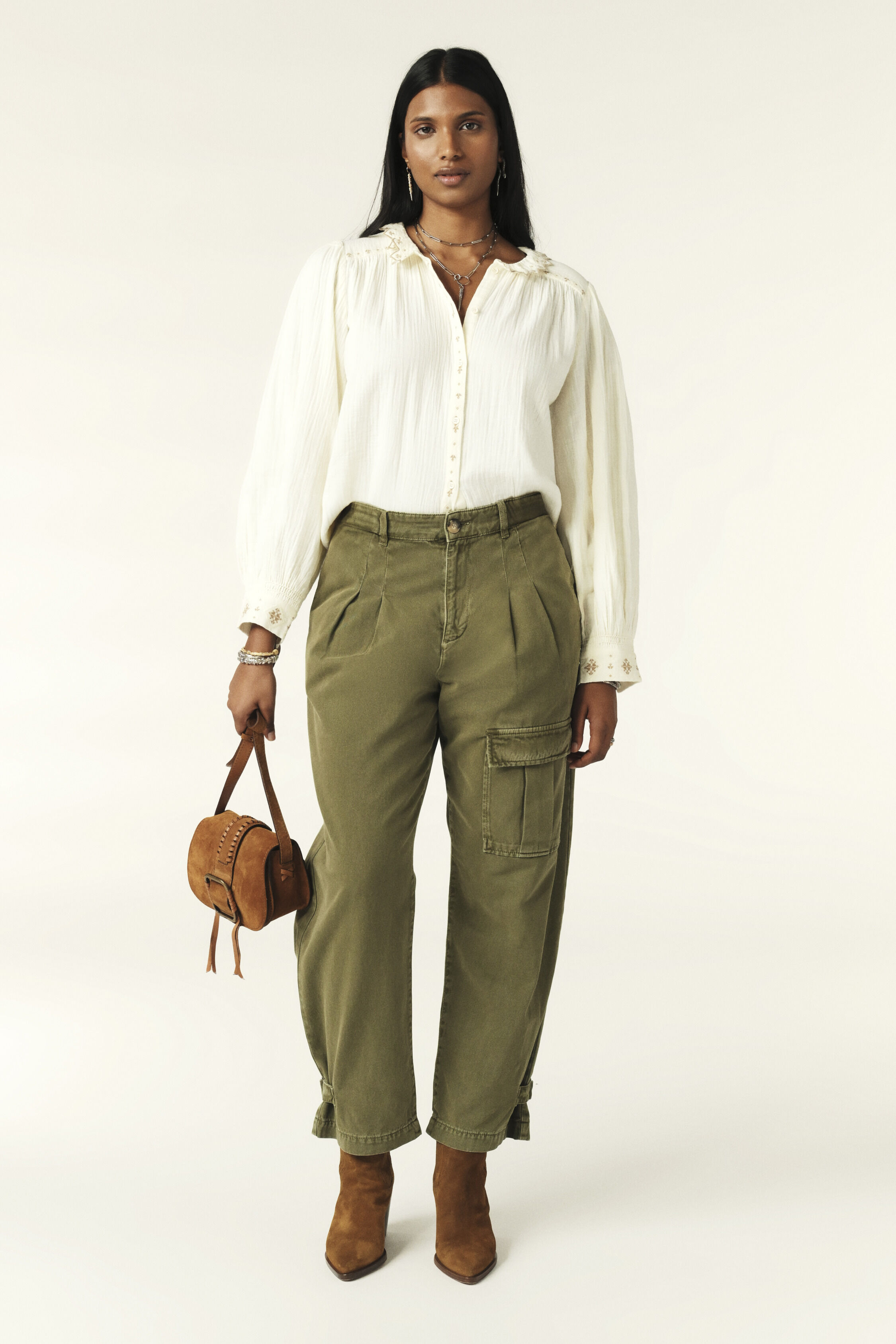Tops & Shirts on Sale - Printed Blouses, Off The Shoulder Tops | ba&sh