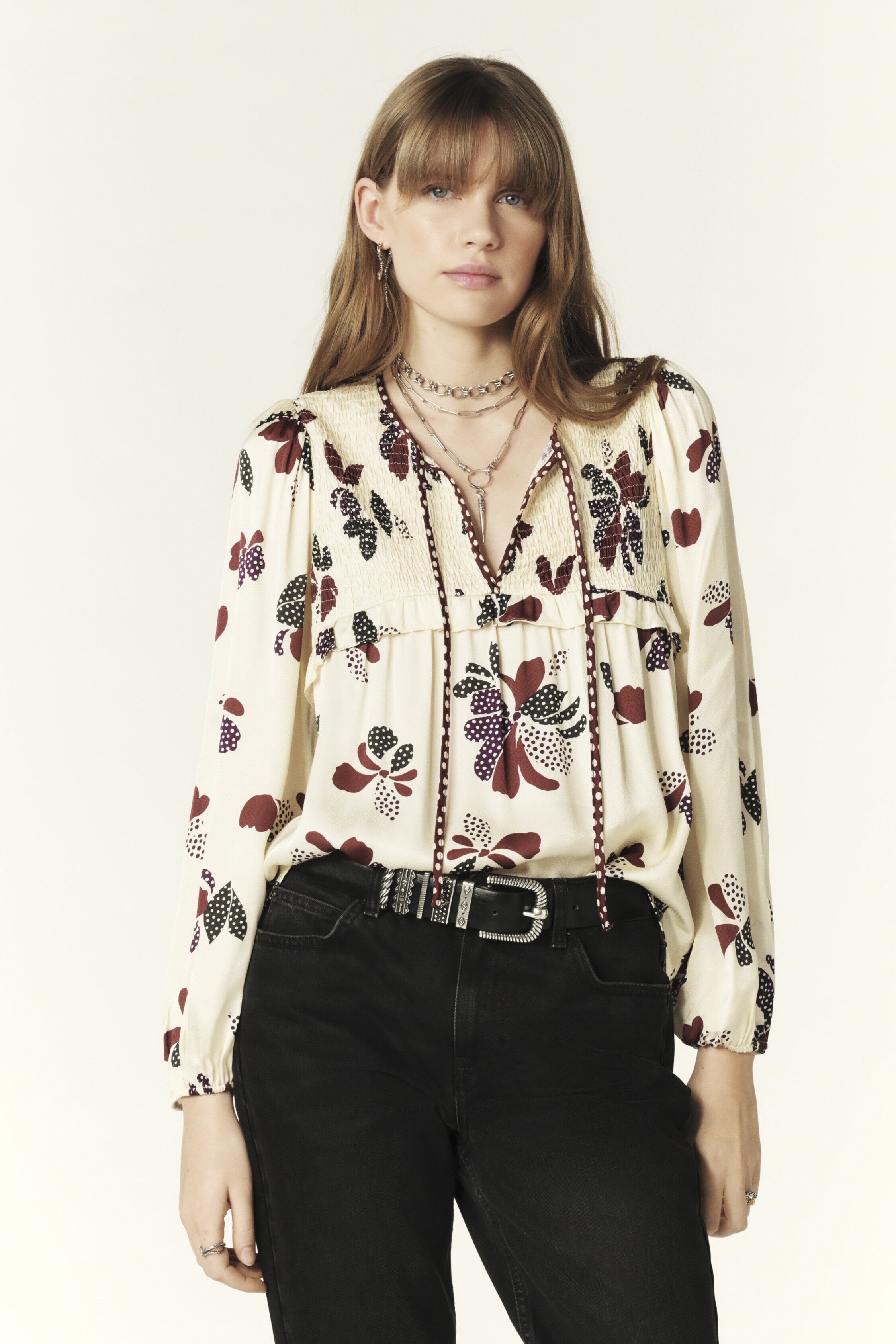 Chemises femme, blouses, chemisiers femme & tops caraco | ba&sh BE