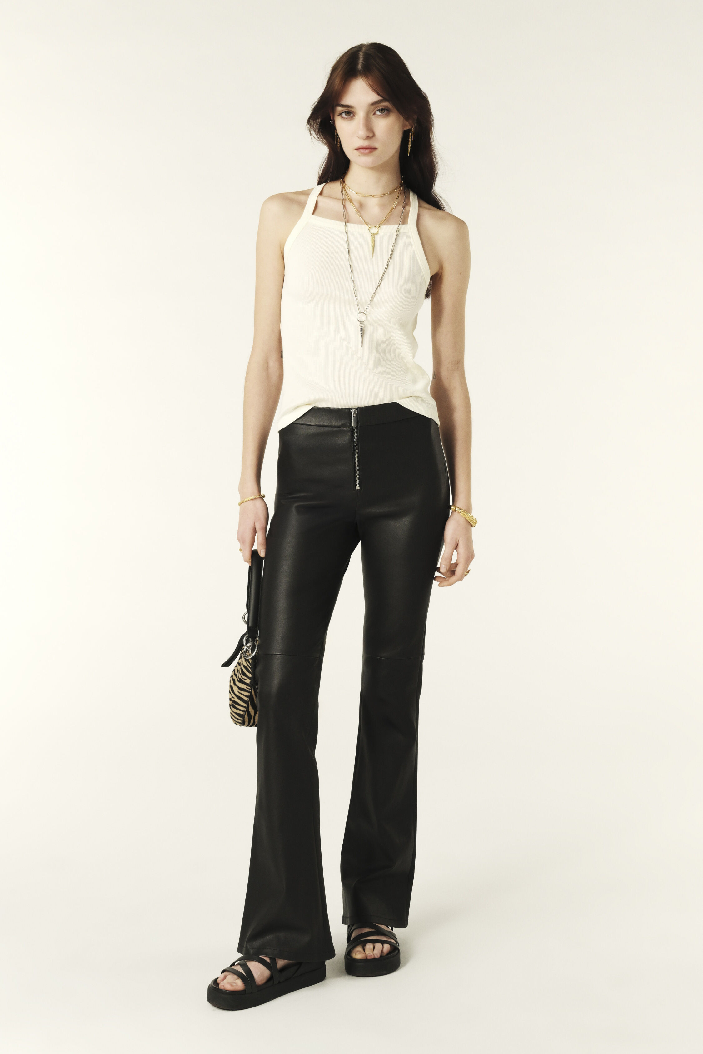 Sleeveless T-Shirt Cynda Green // ba&sh US