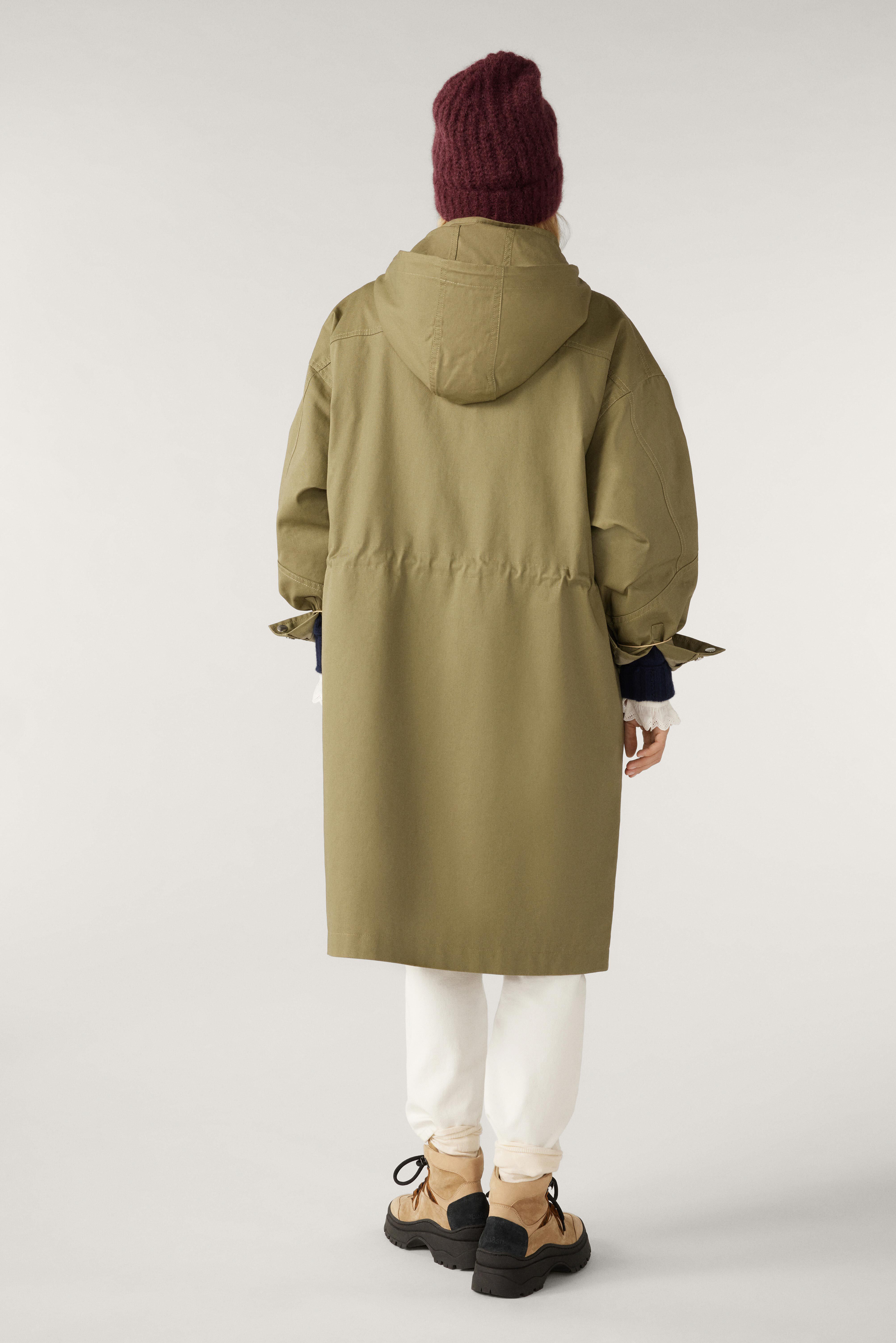 Long Coat Tylan Green // ba&sh UK