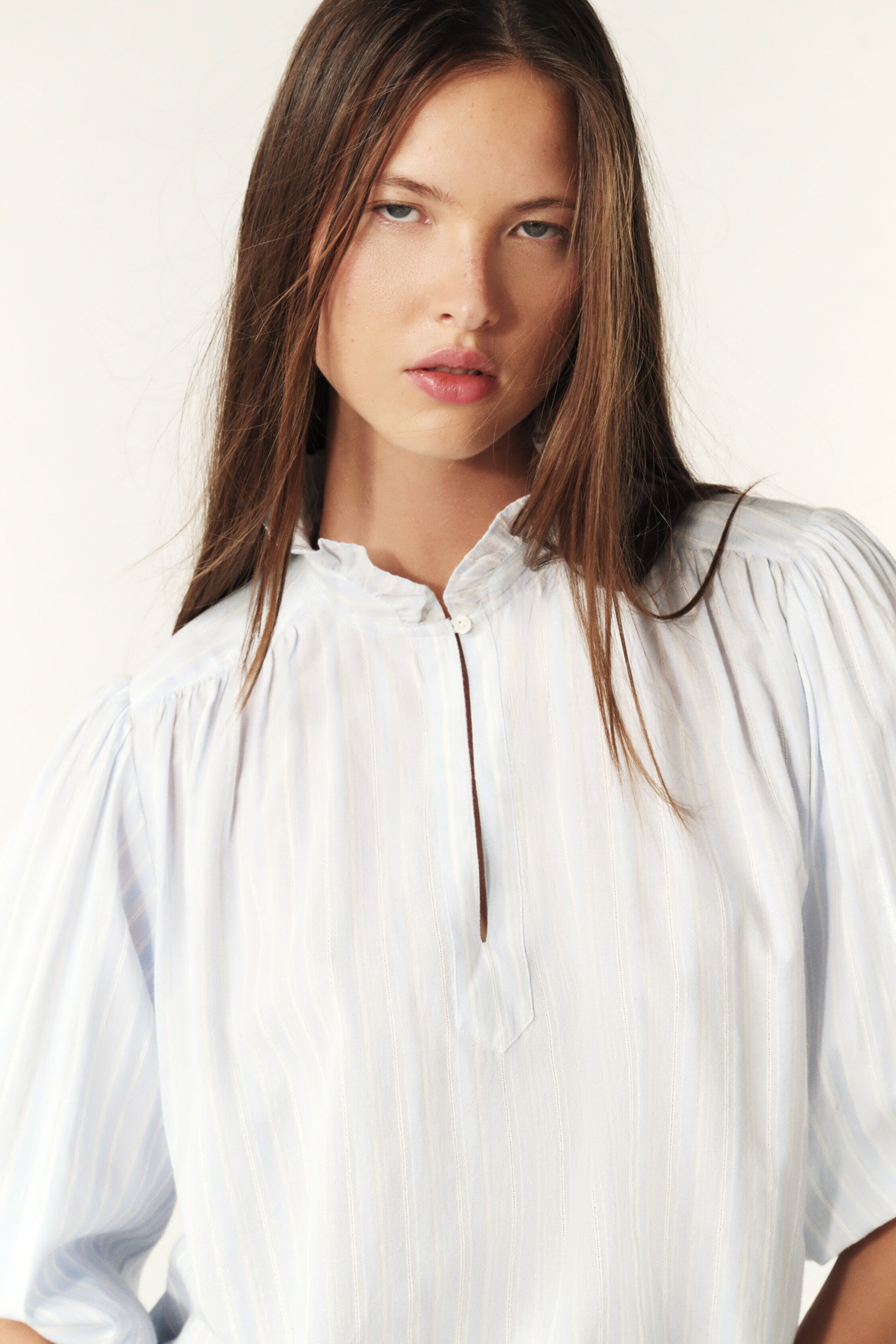 Floaty Blouse Spice Blue // ba&sh
