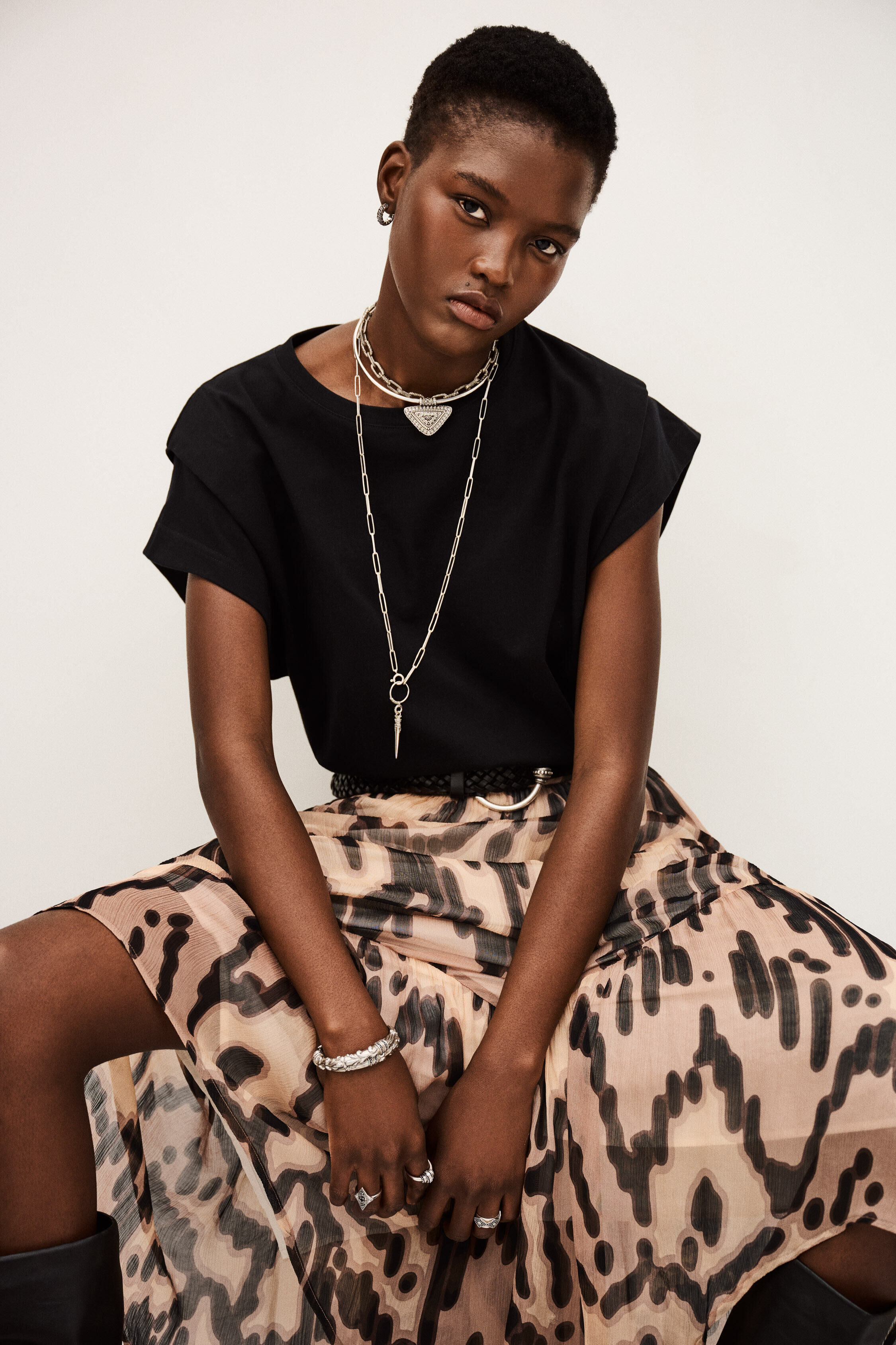 Maxi Skirt Aley Pink // ba&sh FR