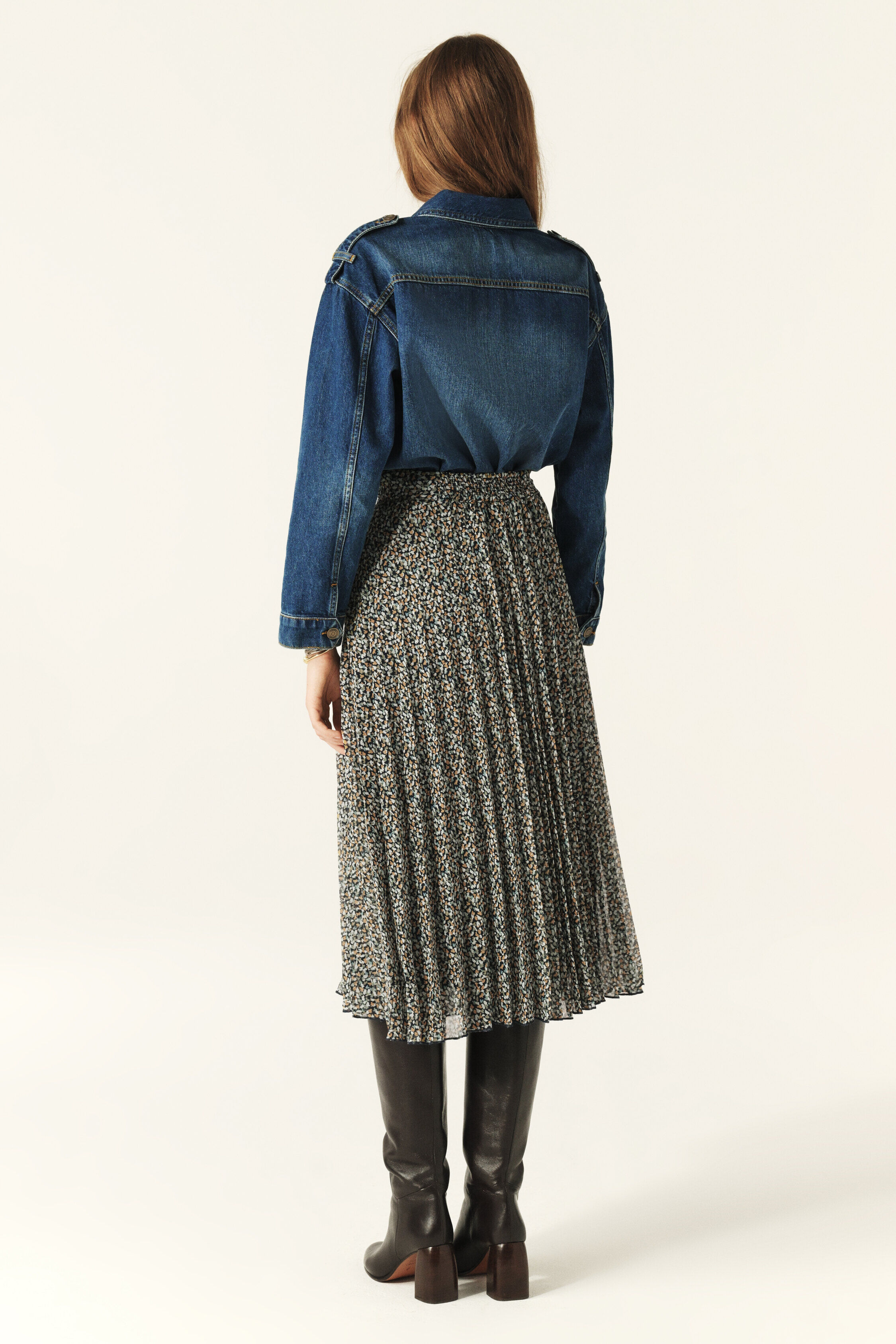 Kamy Skirt Kamy Blue // ba&sh US