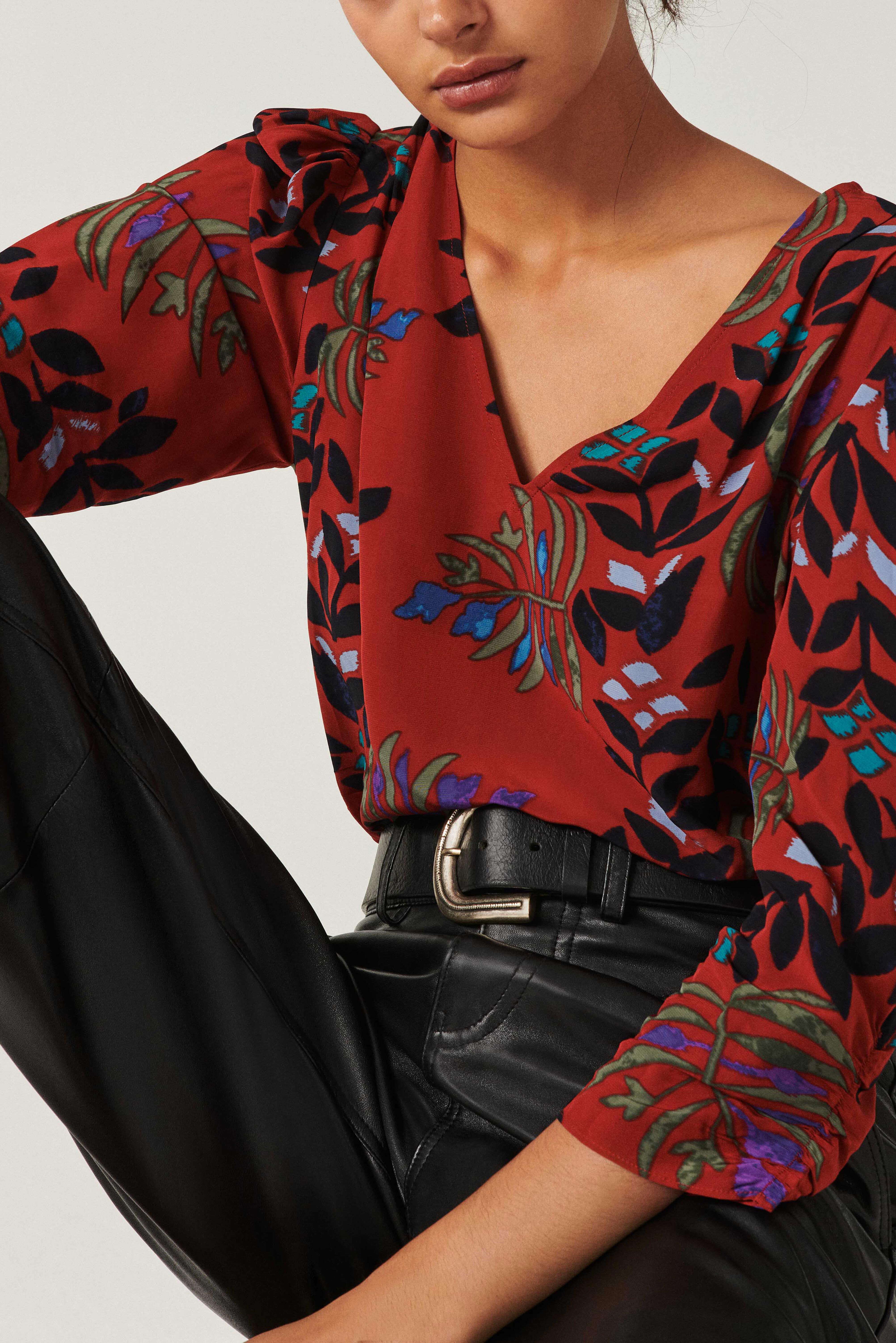 Top Cross Red // ba&sh US