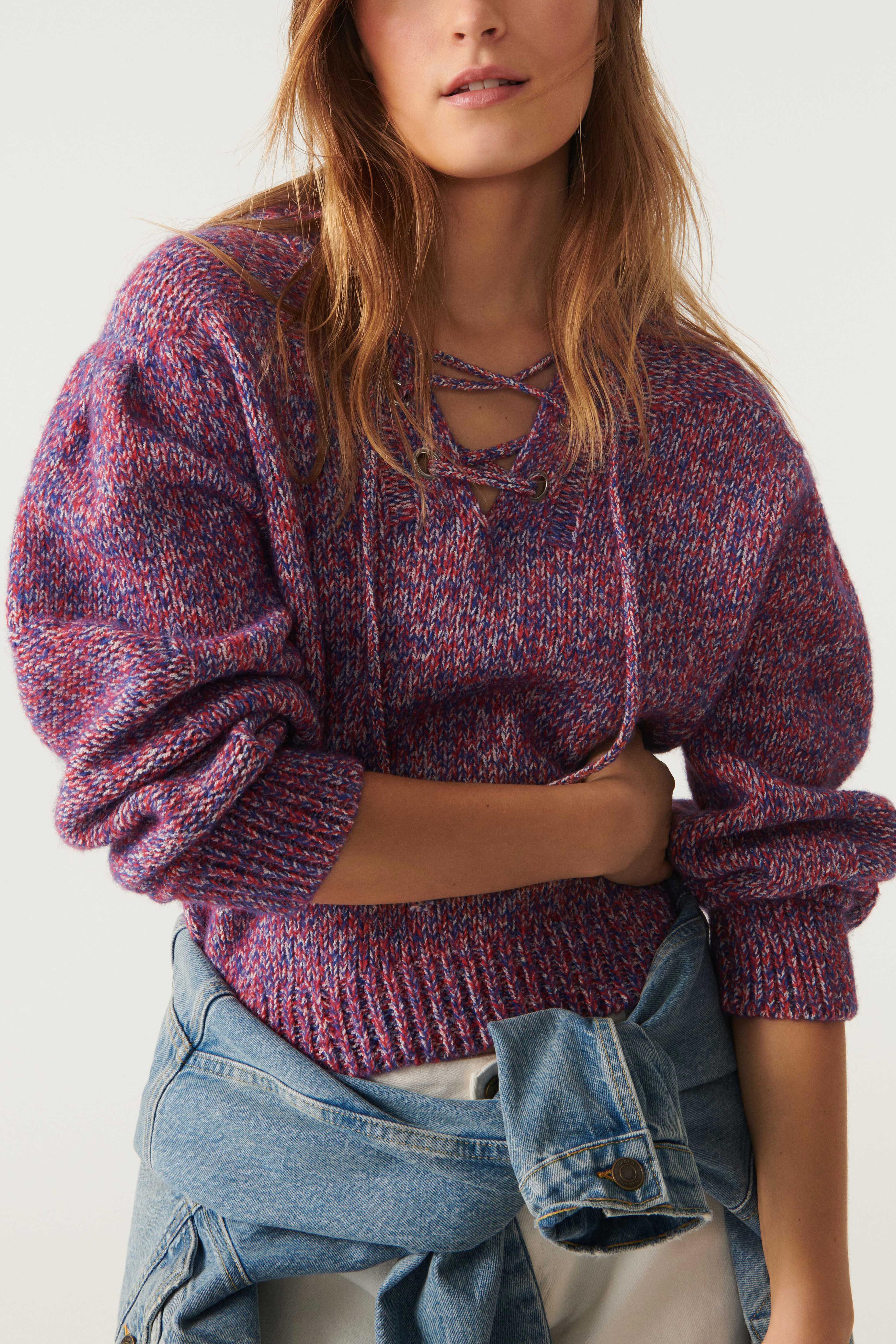 Pull Tibo Violet // ba&sh FR