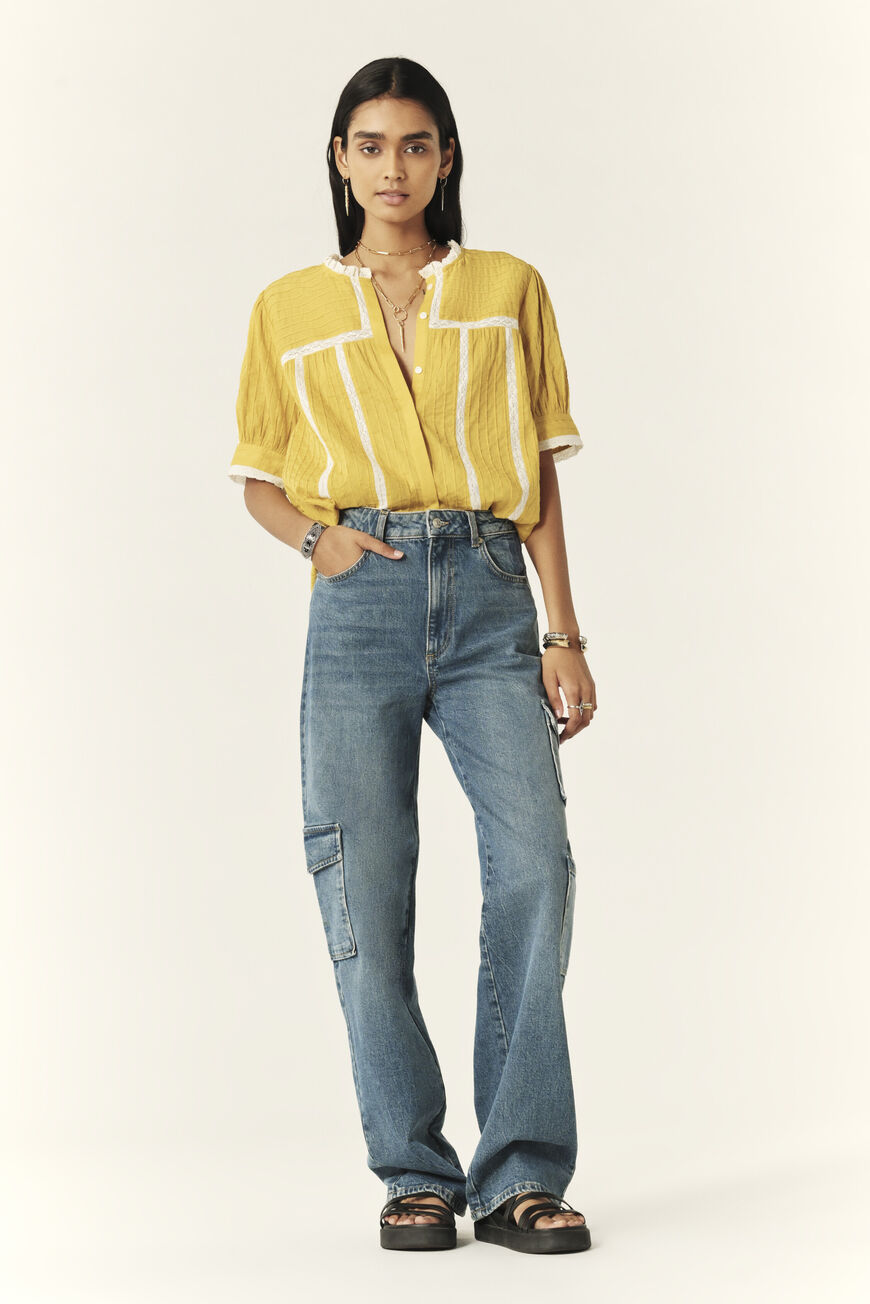 Women's Patterned, Print & Floral Shirts, Tops & Blouses | ba&sh SG