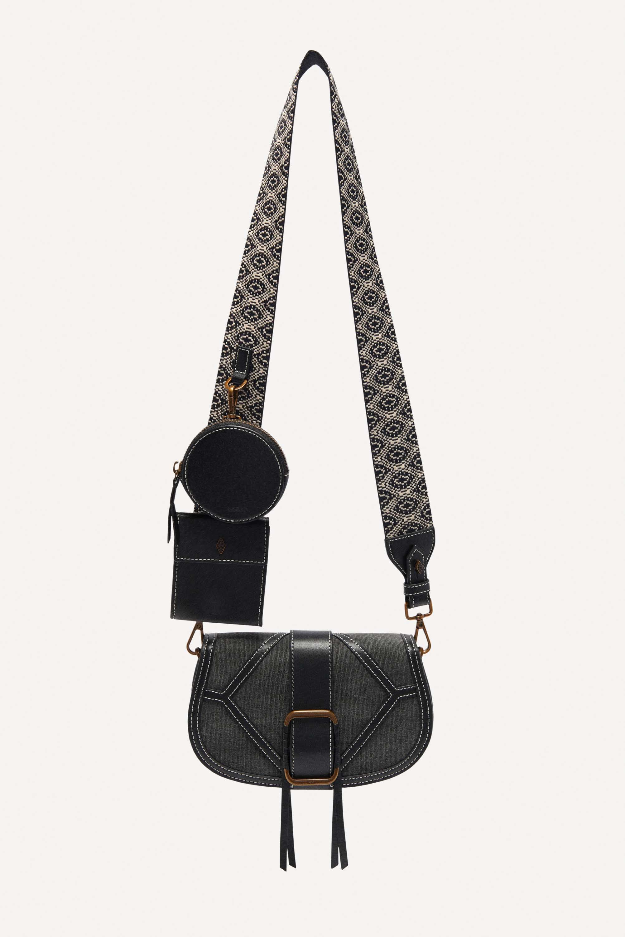 ba&sh Teddy bag, leather bag, boho bag • ba&sh