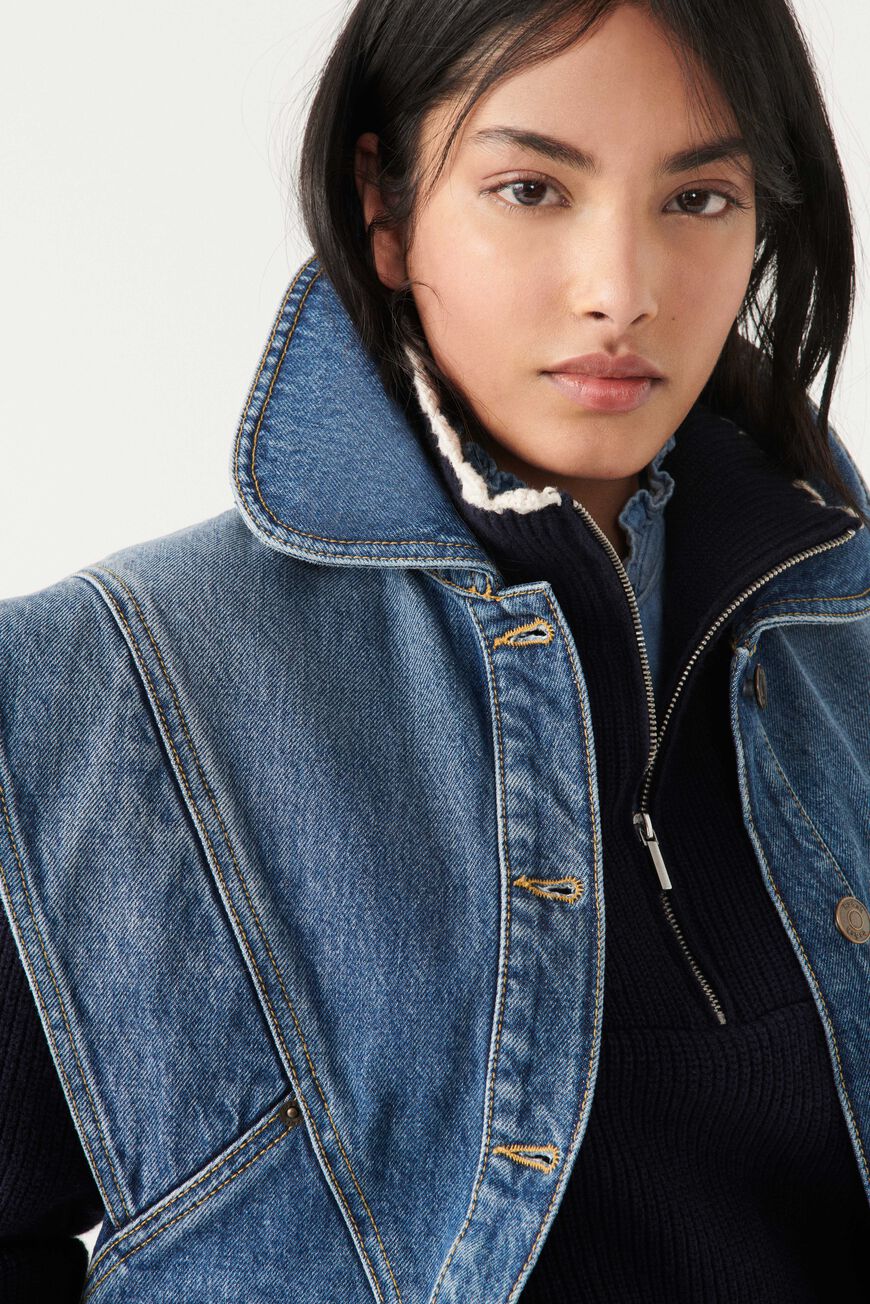 JACKET MAX BLUE // ba&sh CA