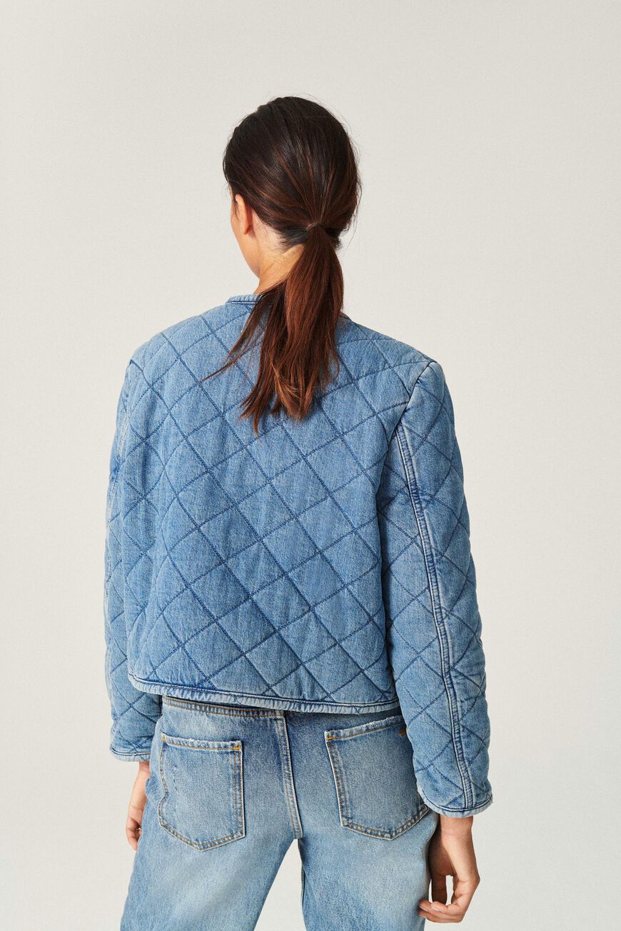 JACKET GIBUS BLUE // ba&sh