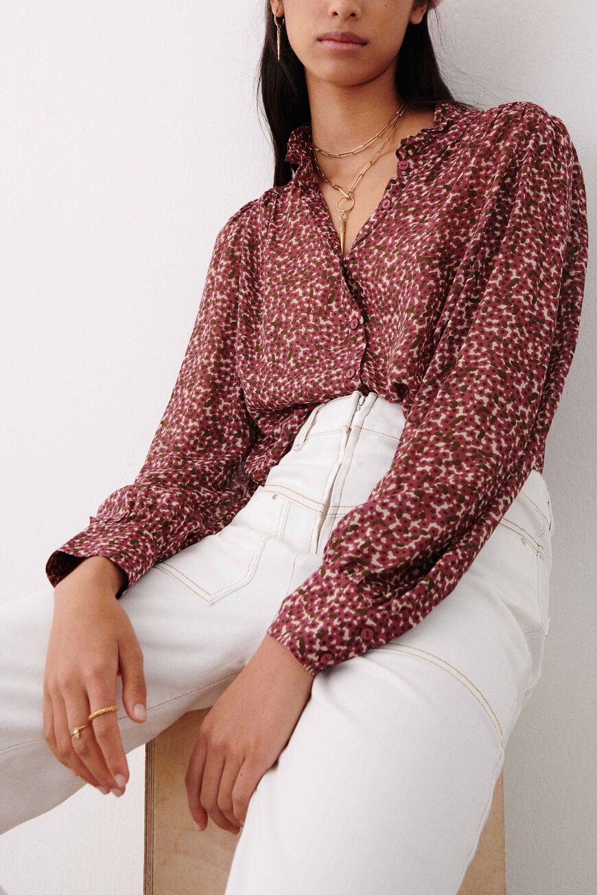 Floral Top POLLY BLACK // ba&sh US