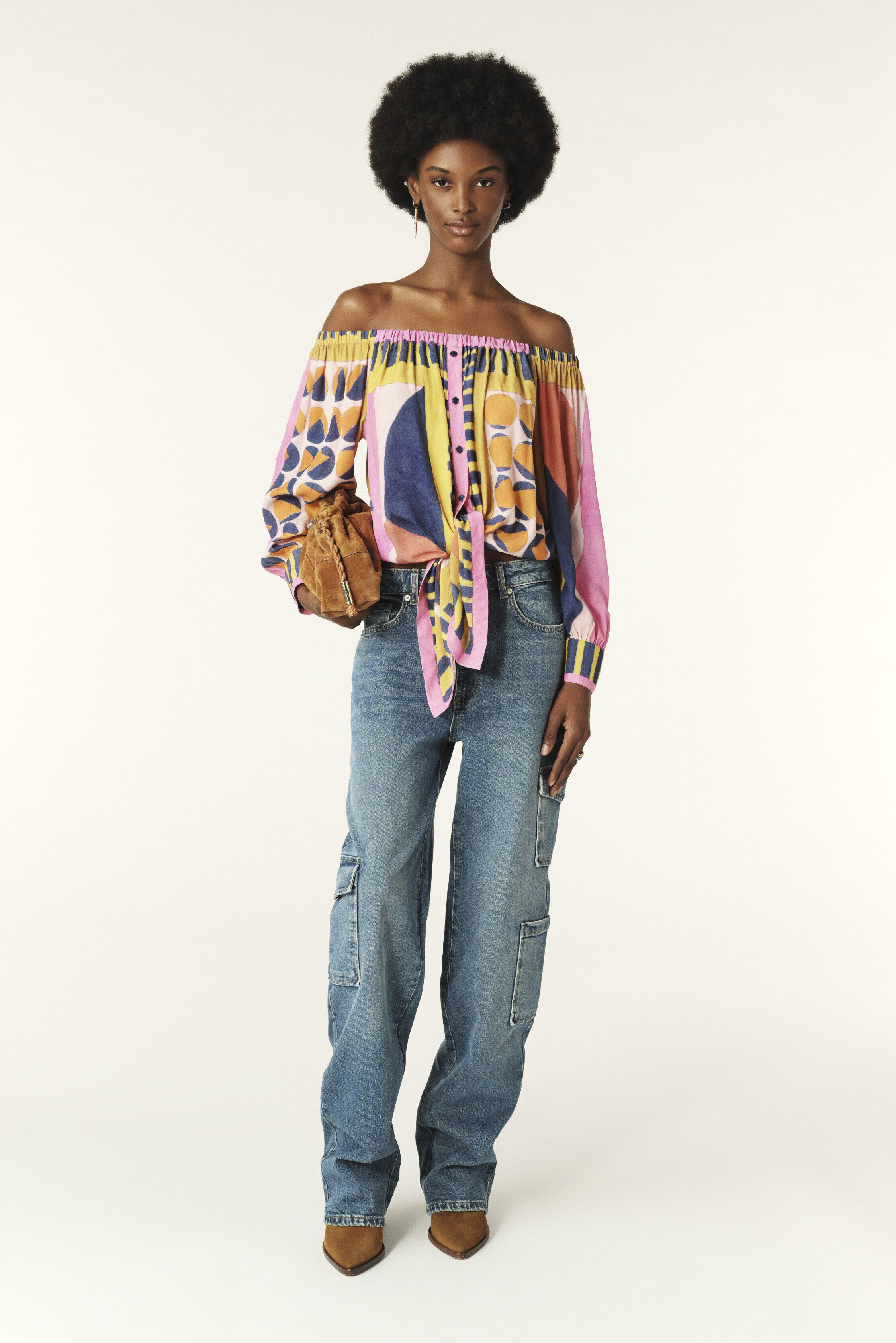 Women's Patterned, Print & Floral Shirts, Tops & Blouses | ba&sh UK