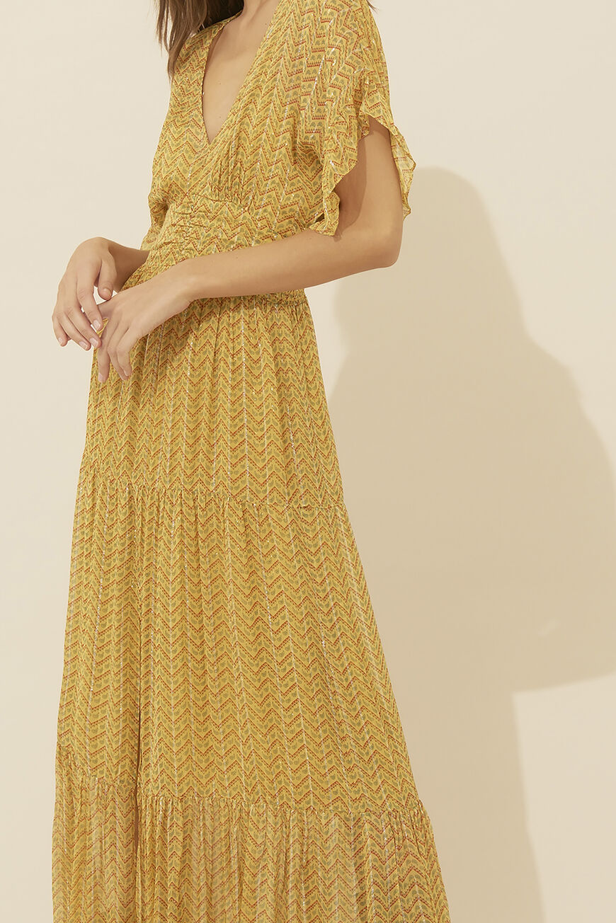 ROBE WANDA OCRE // ba&sh FR
