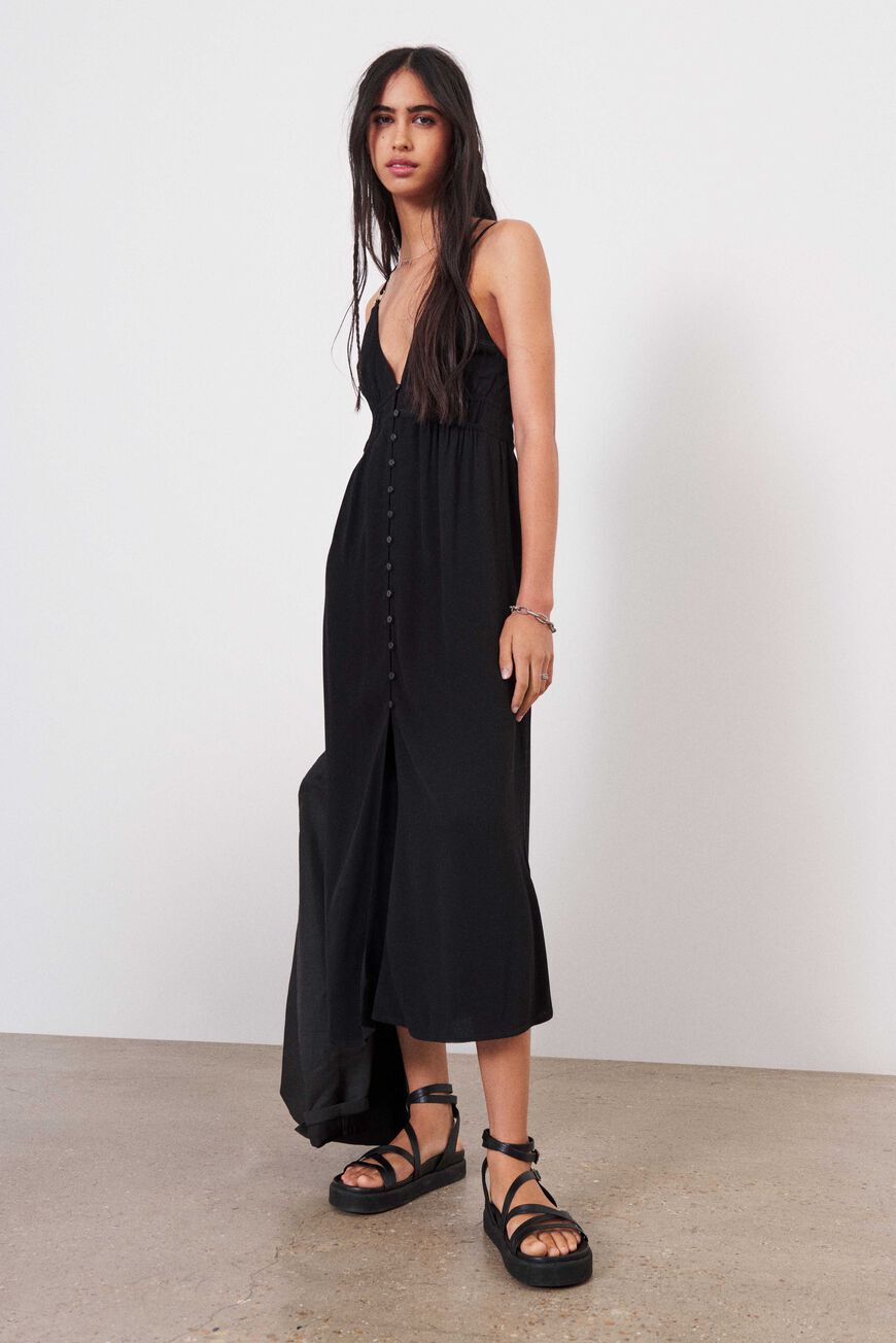 DRESS FLAVIA BLACK // ba&sh