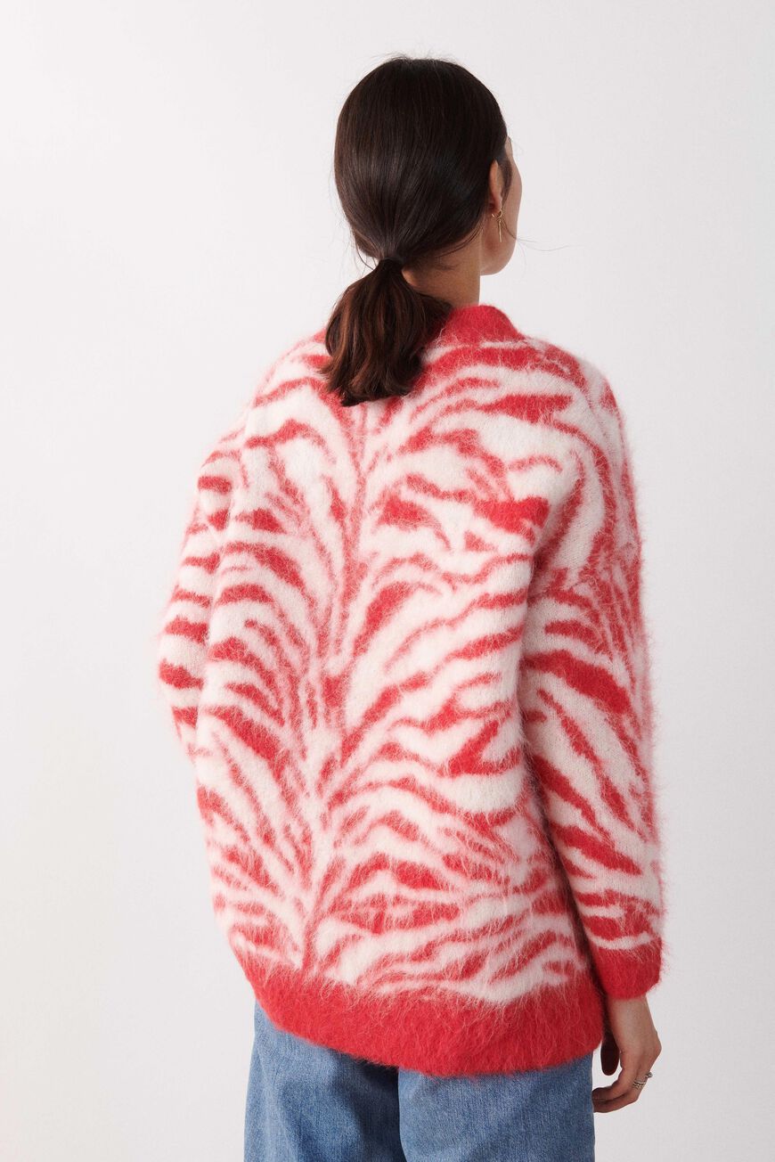 CARDIGAN CAEL RED // ba&sh