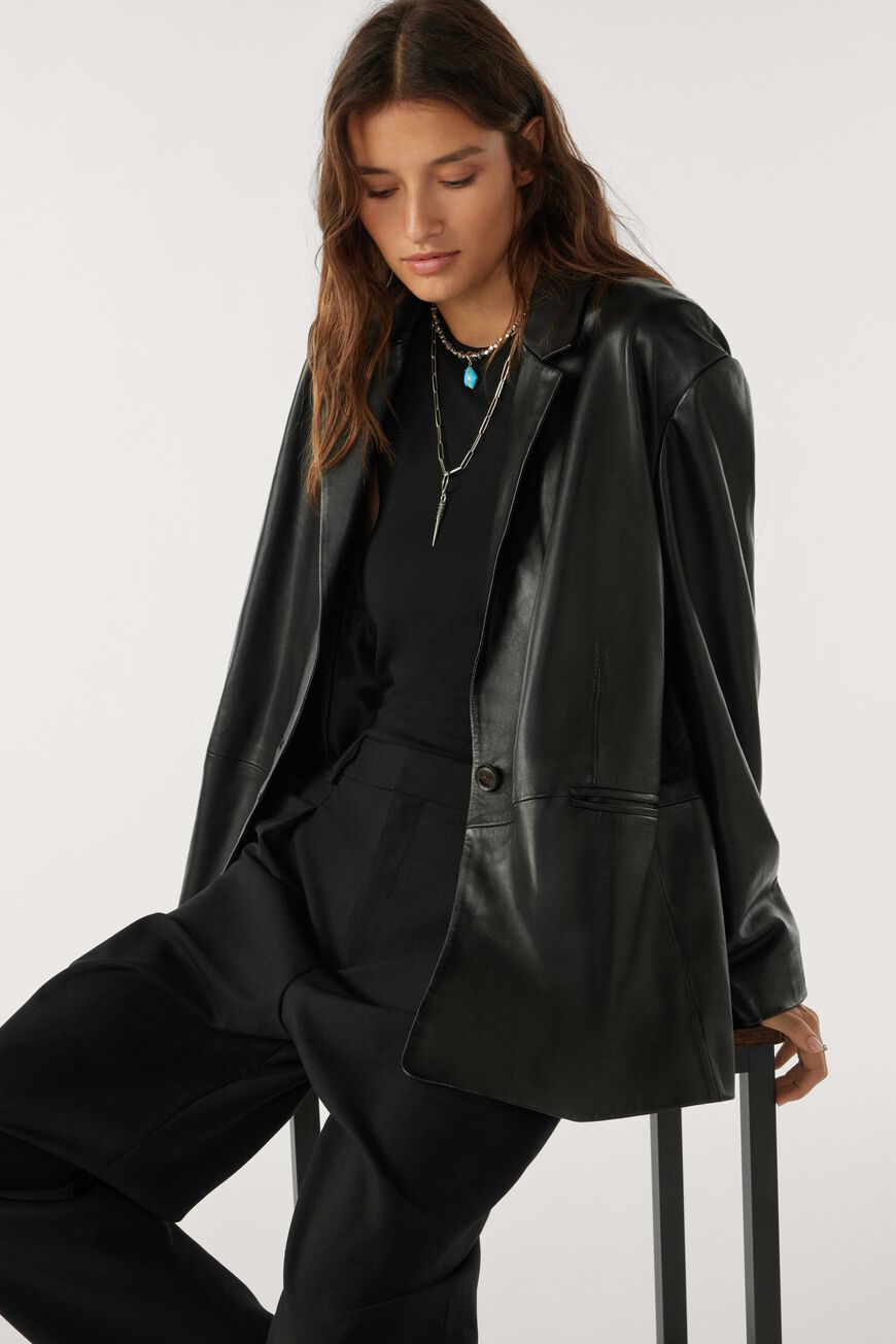 JACKET MEREDITH BLACK // ba&sh US
