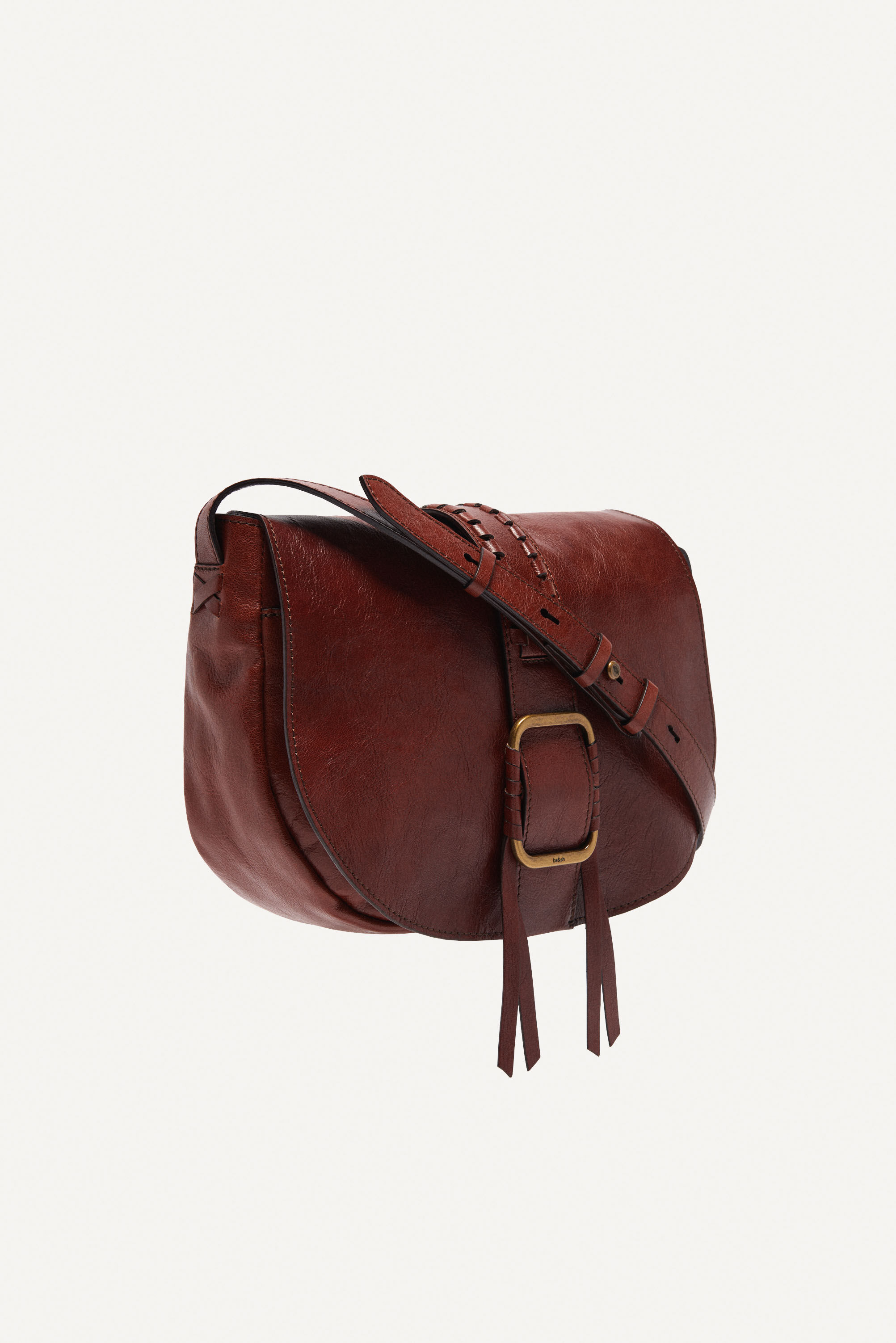 ba&sh Teddy bag, leather bag, boho bag • ba&sh