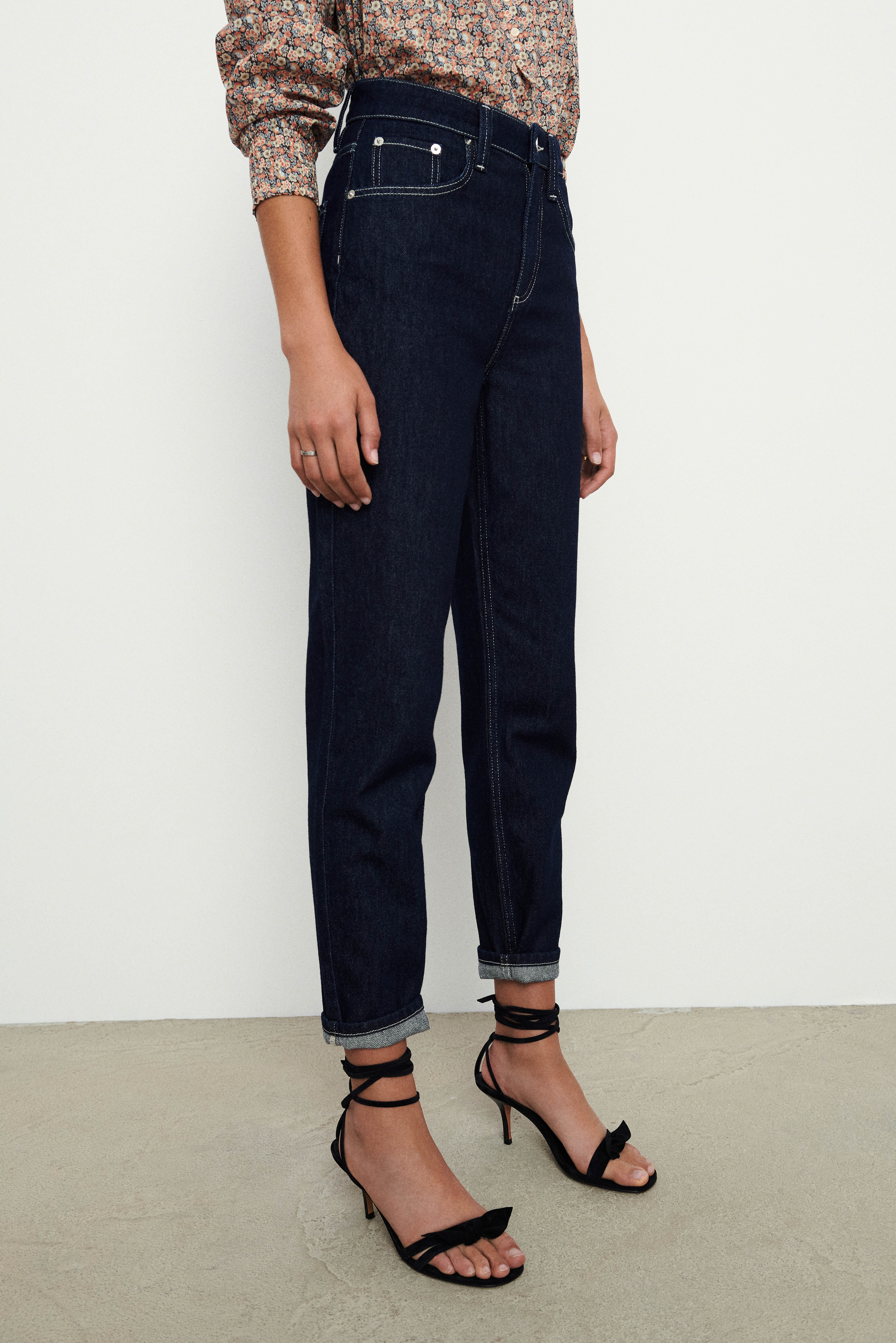 straight-leg jeans CSALLY BLACK // ba&sh CH