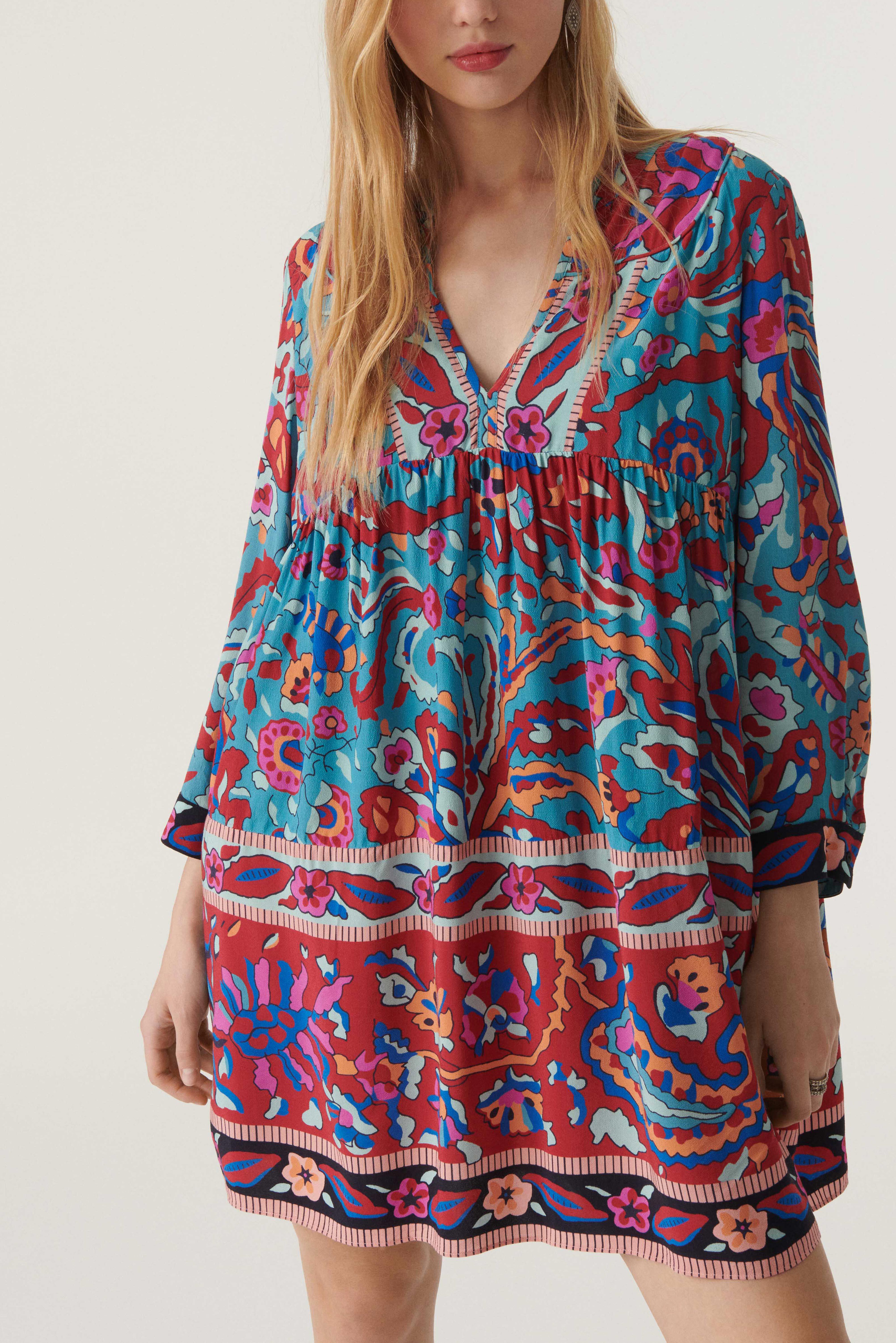 Robe Maureen Bleu // ba&sh FR