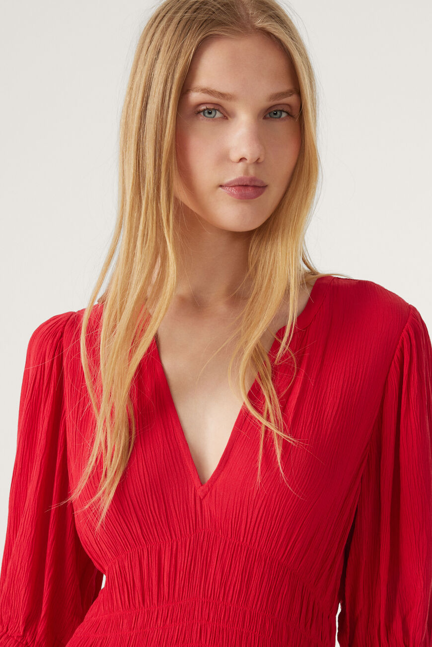 NORMA DRESS ROT // ba&sh DE