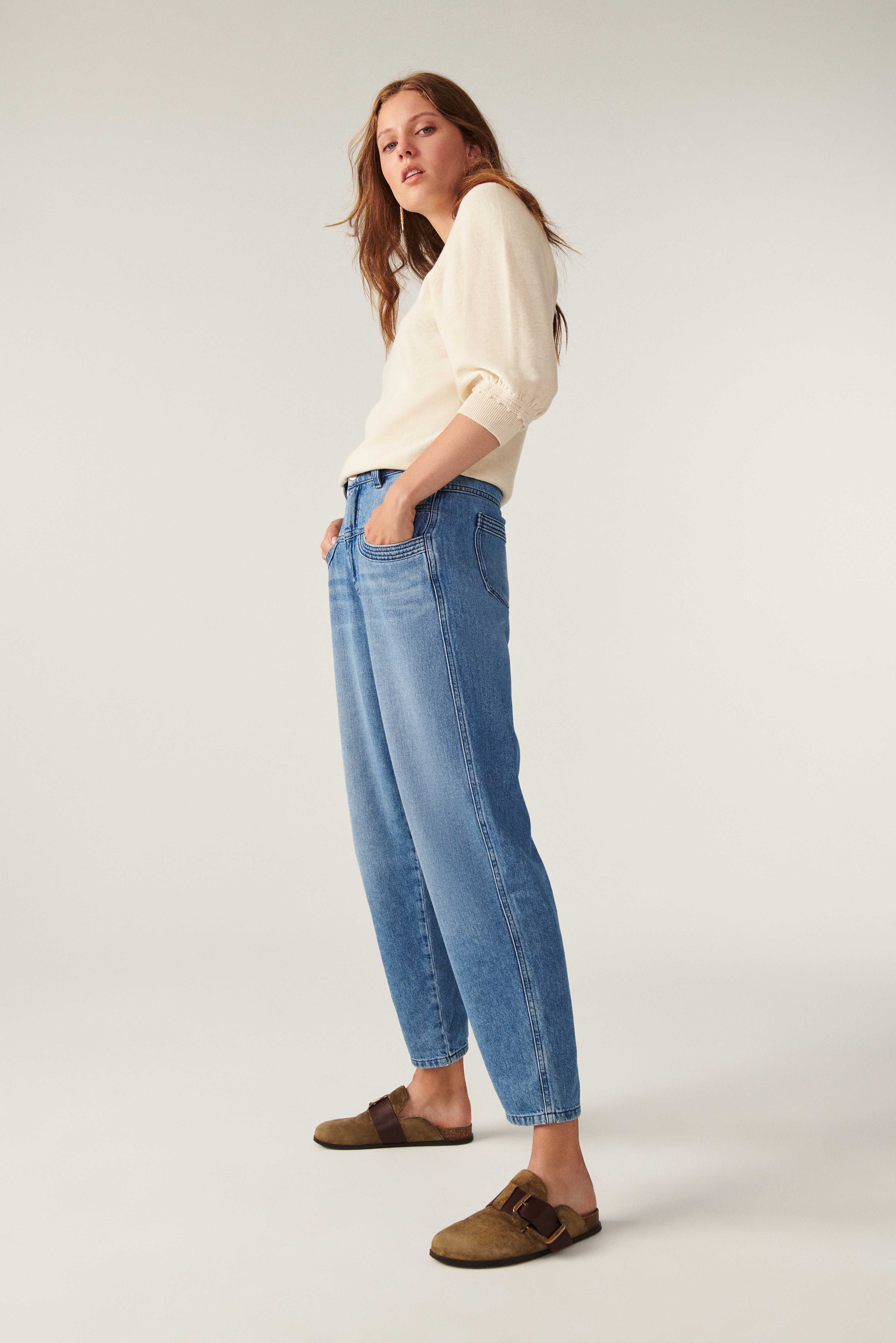 Straight Leg Jeans, Straight Denim Trousers - Trousers & Jeans | ba&sh CA