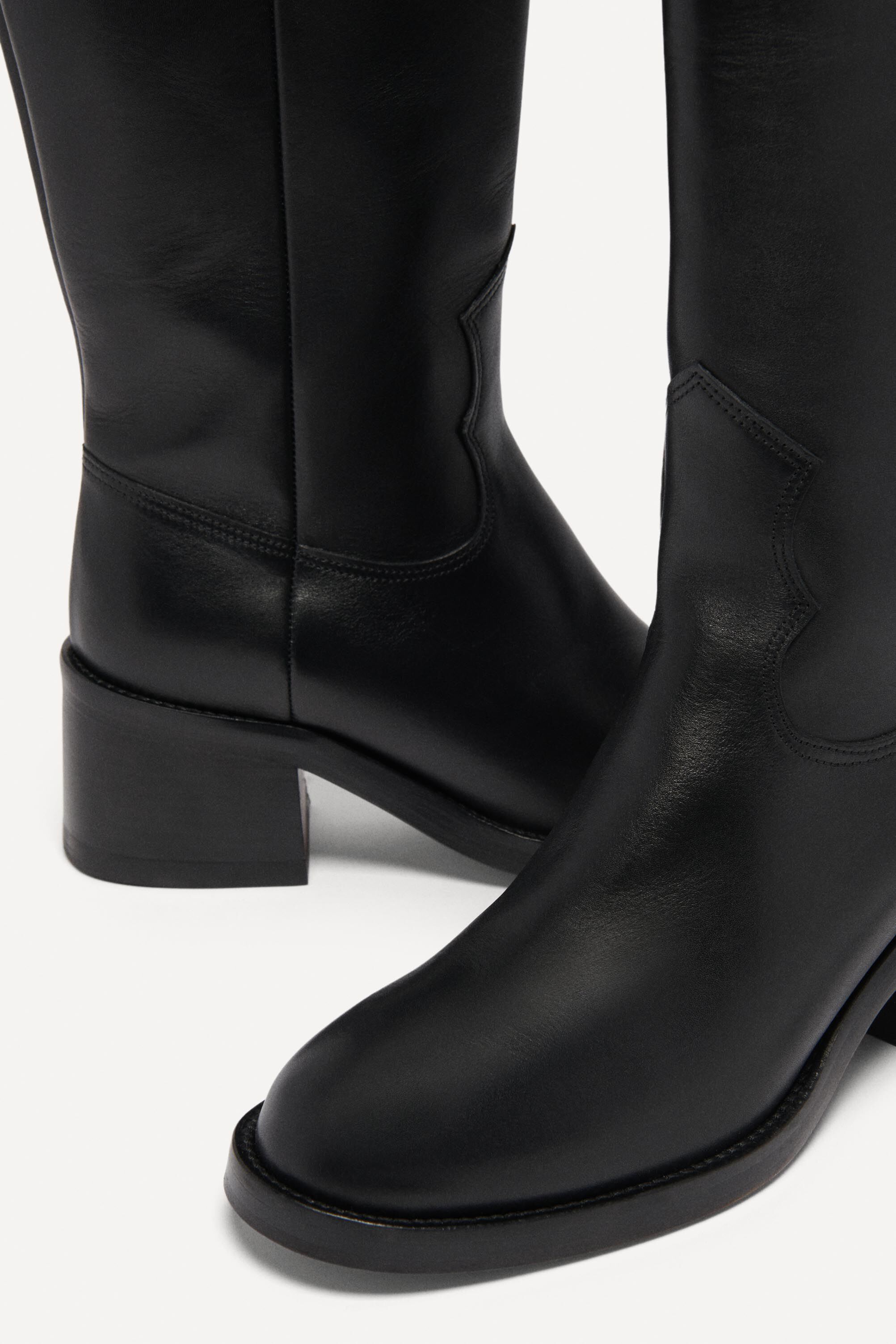 leather chelsea boots CODA BLACK // ba&sh US