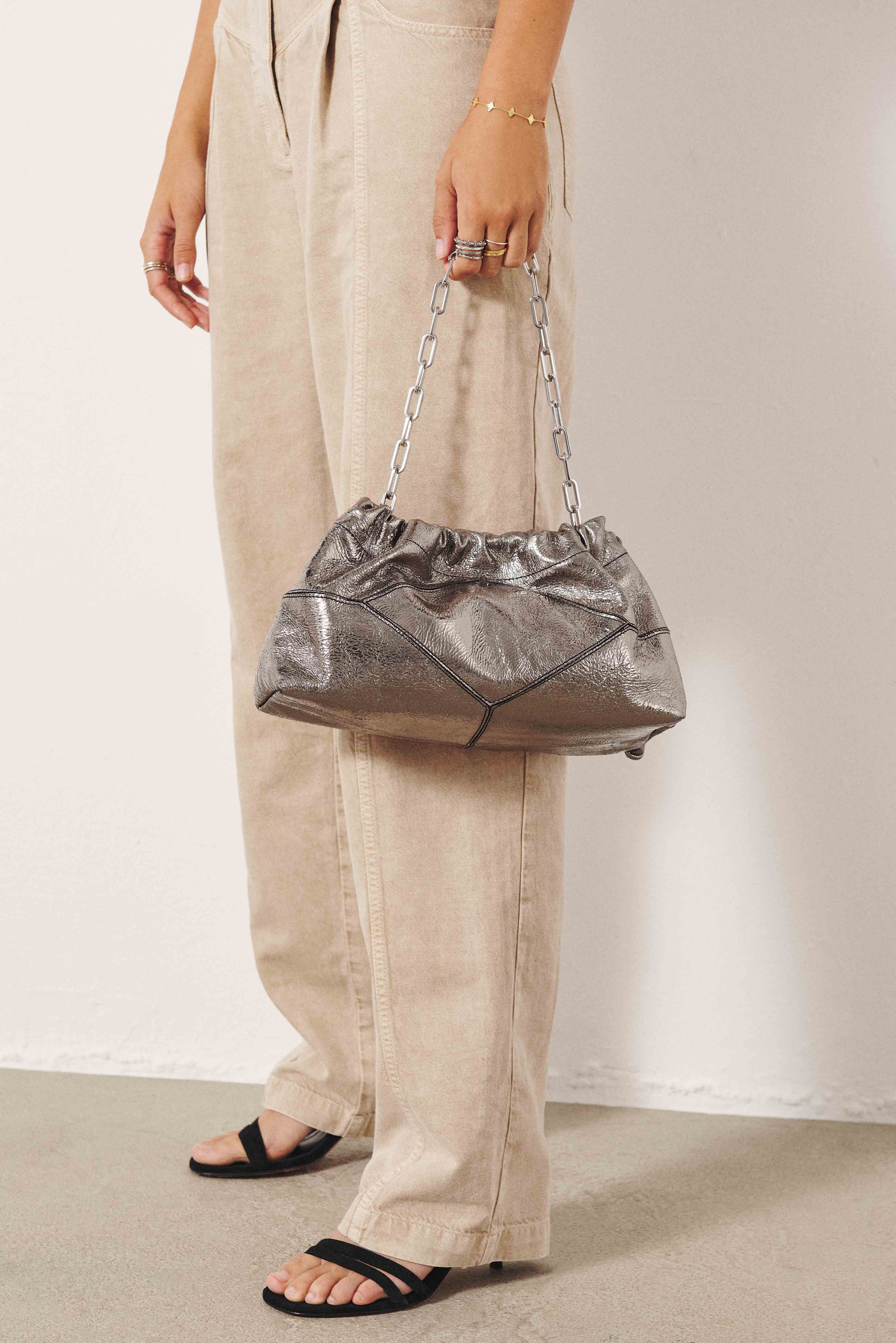 sac pochette JUNE GRIS // ba&sh FR