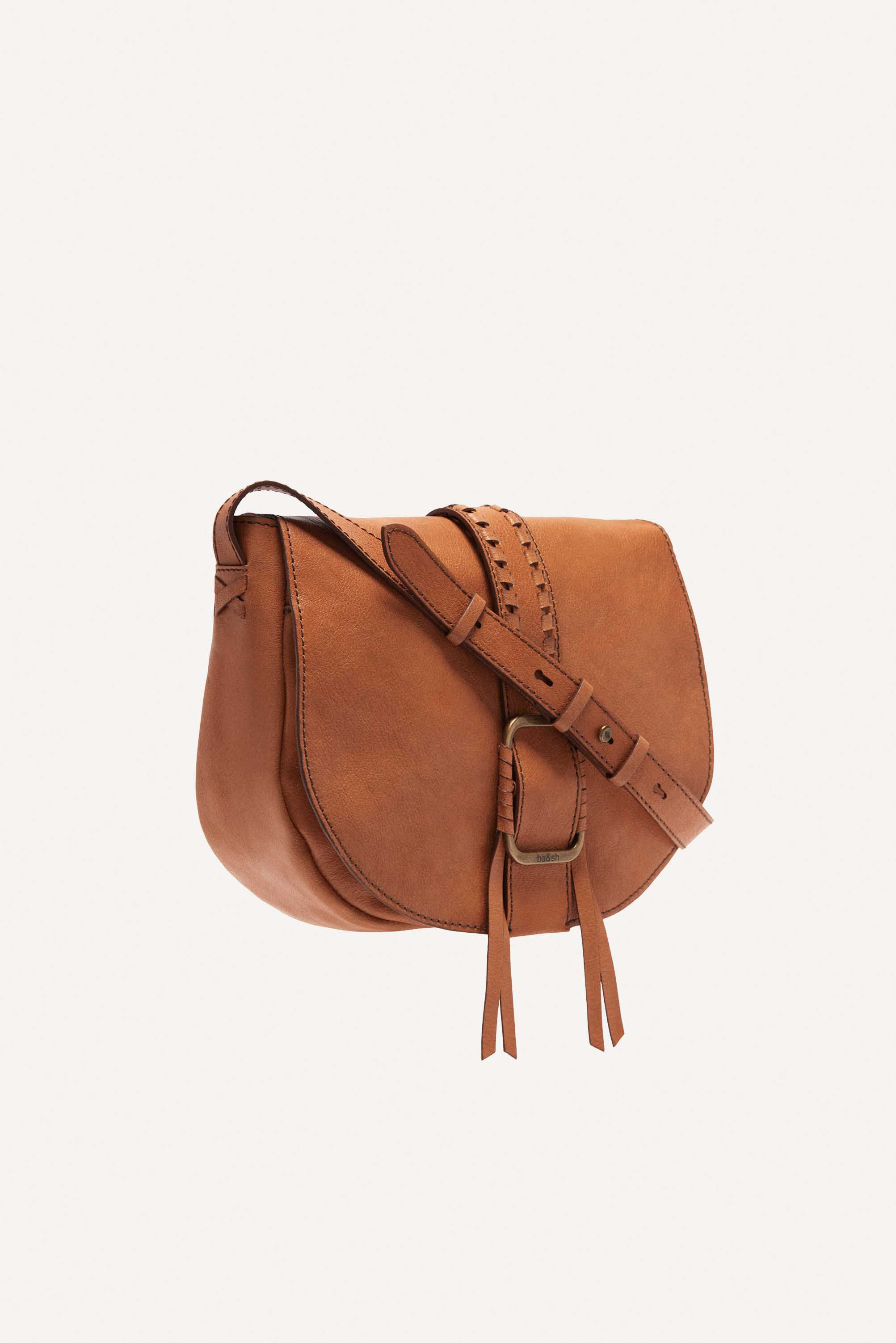 ba&sh Teddy bag, leather bag, boho bag • ba&sh