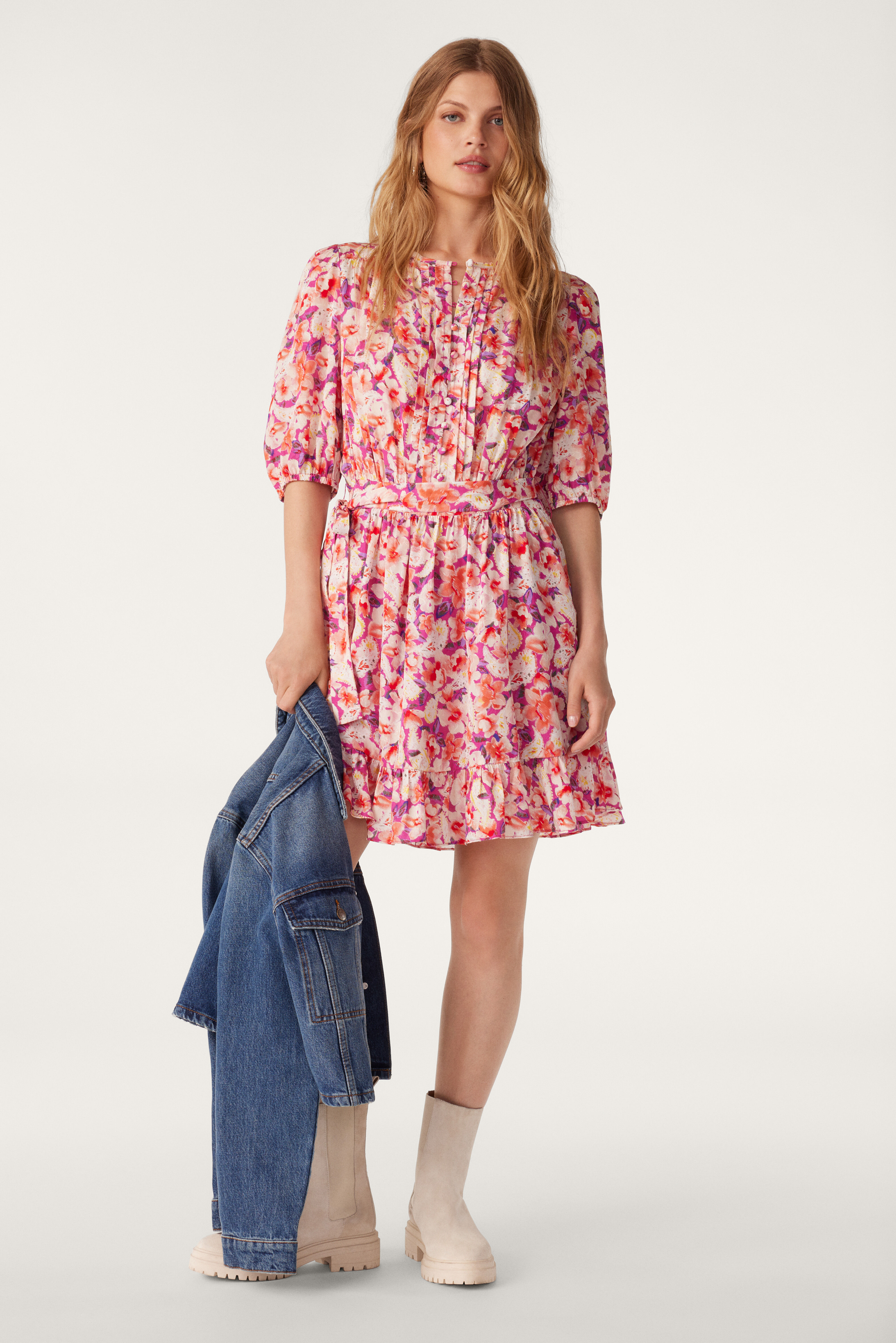 Short Dress Diamond Pink // ba&sh US