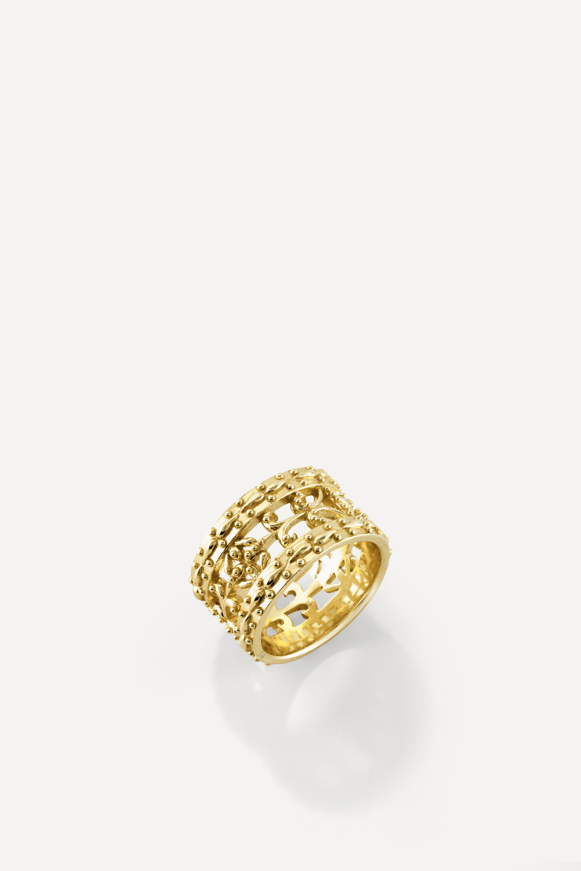 silver ring ROLL GOLD // ba&sh