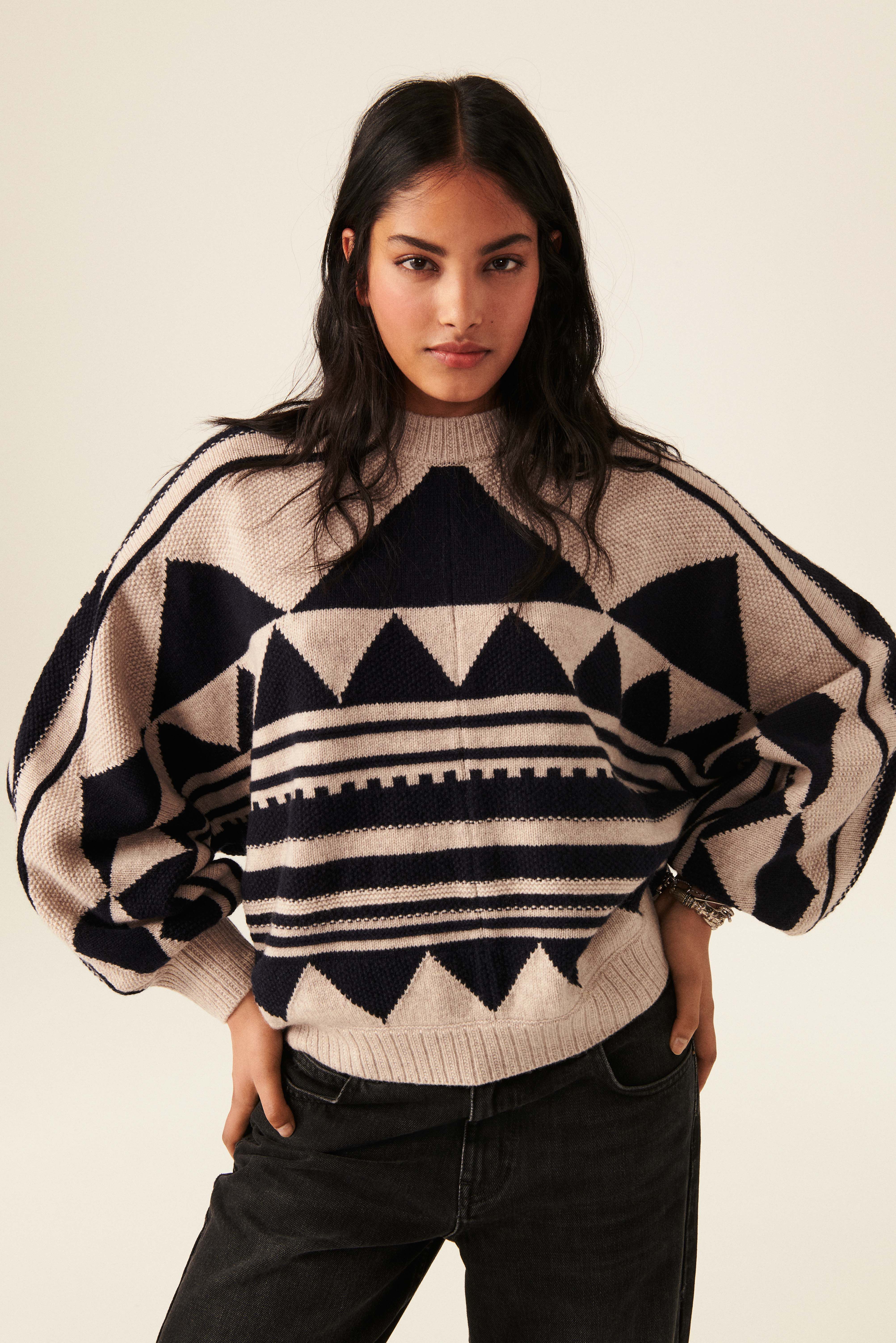 ba&sh sweater • Women's sweater, V-neck sweater, backless sweater