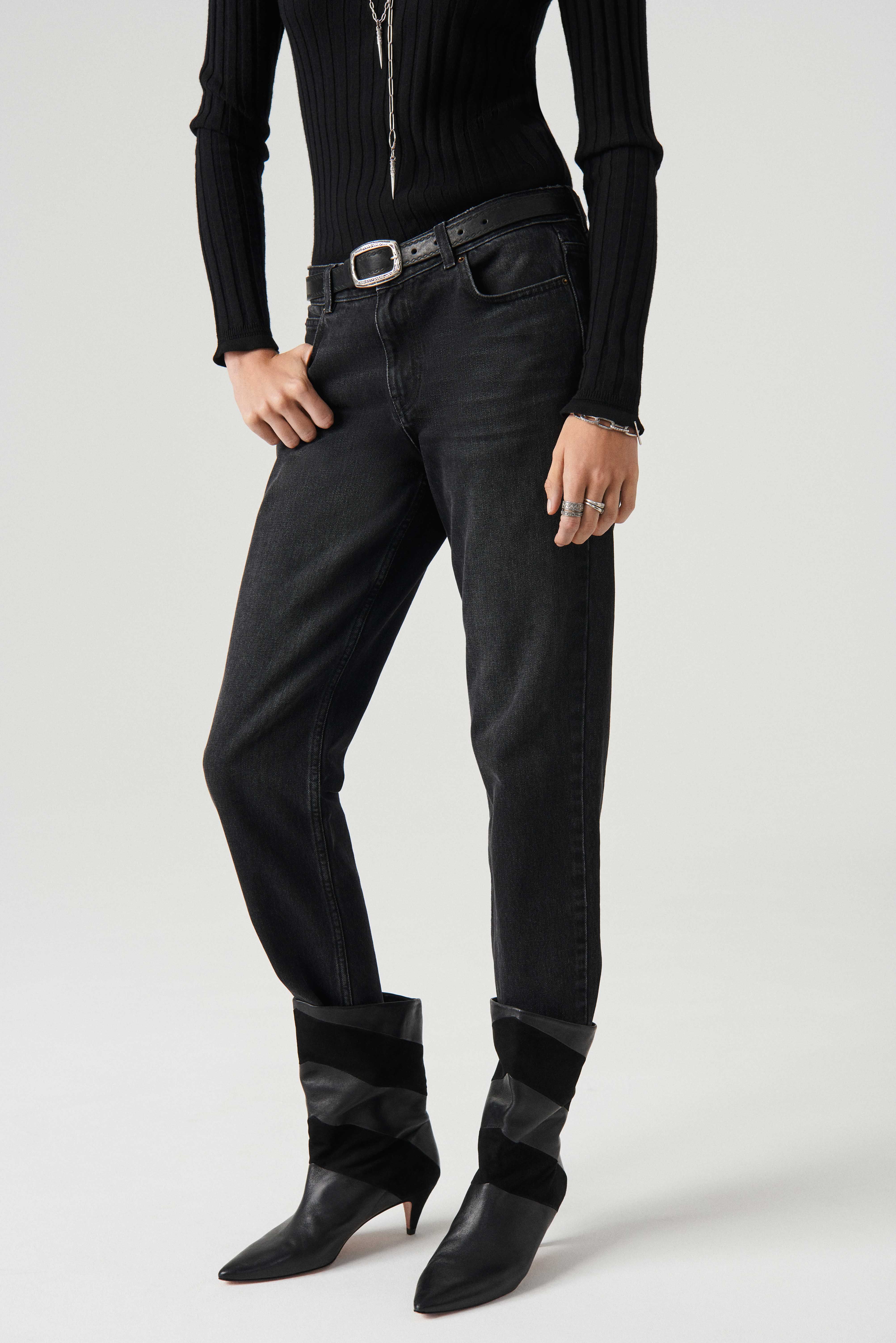 JEANS EVAN SCHWARZ // ba&sh AT