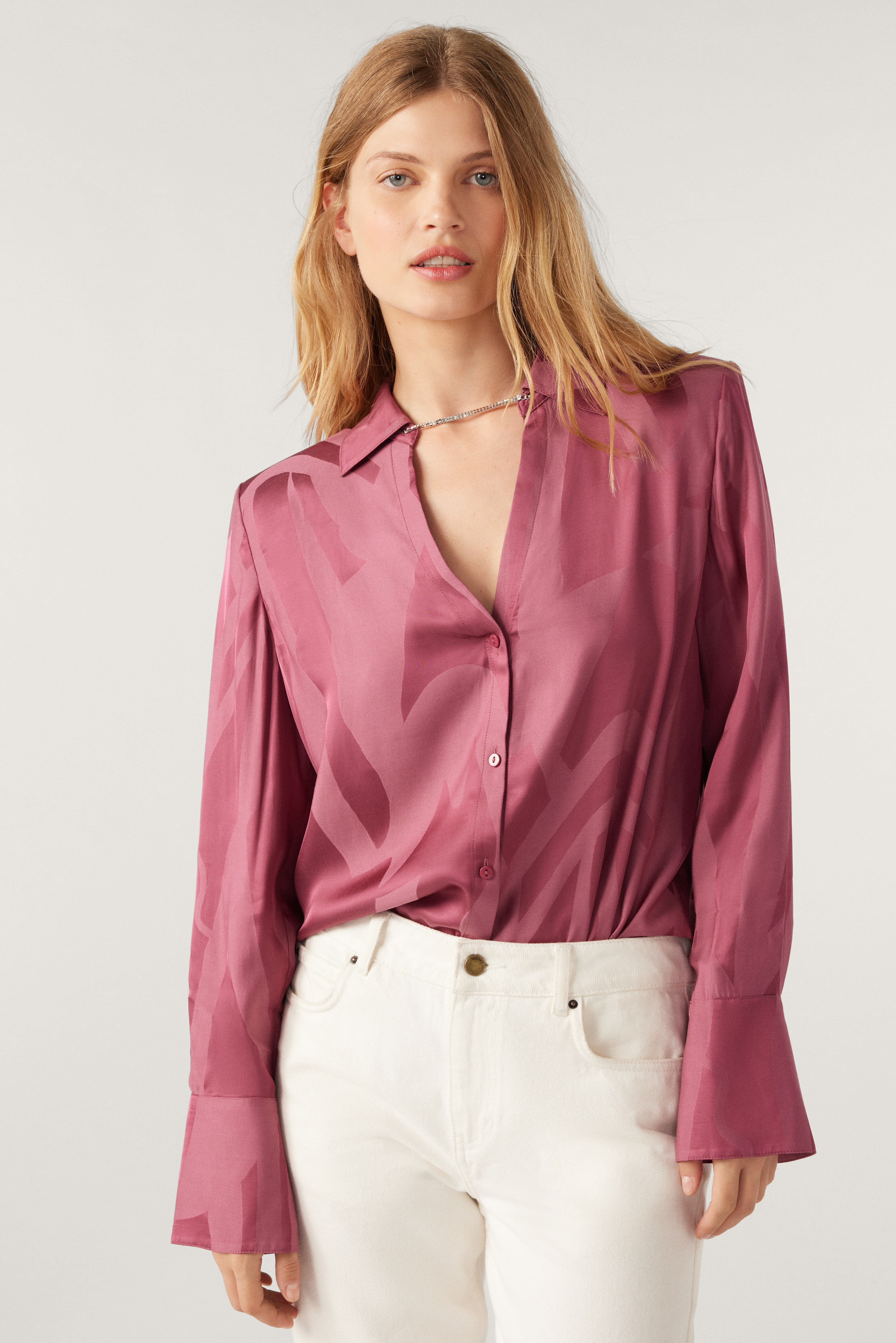Blusa Ultra Femenina Betsey Pink // ba&sh ES