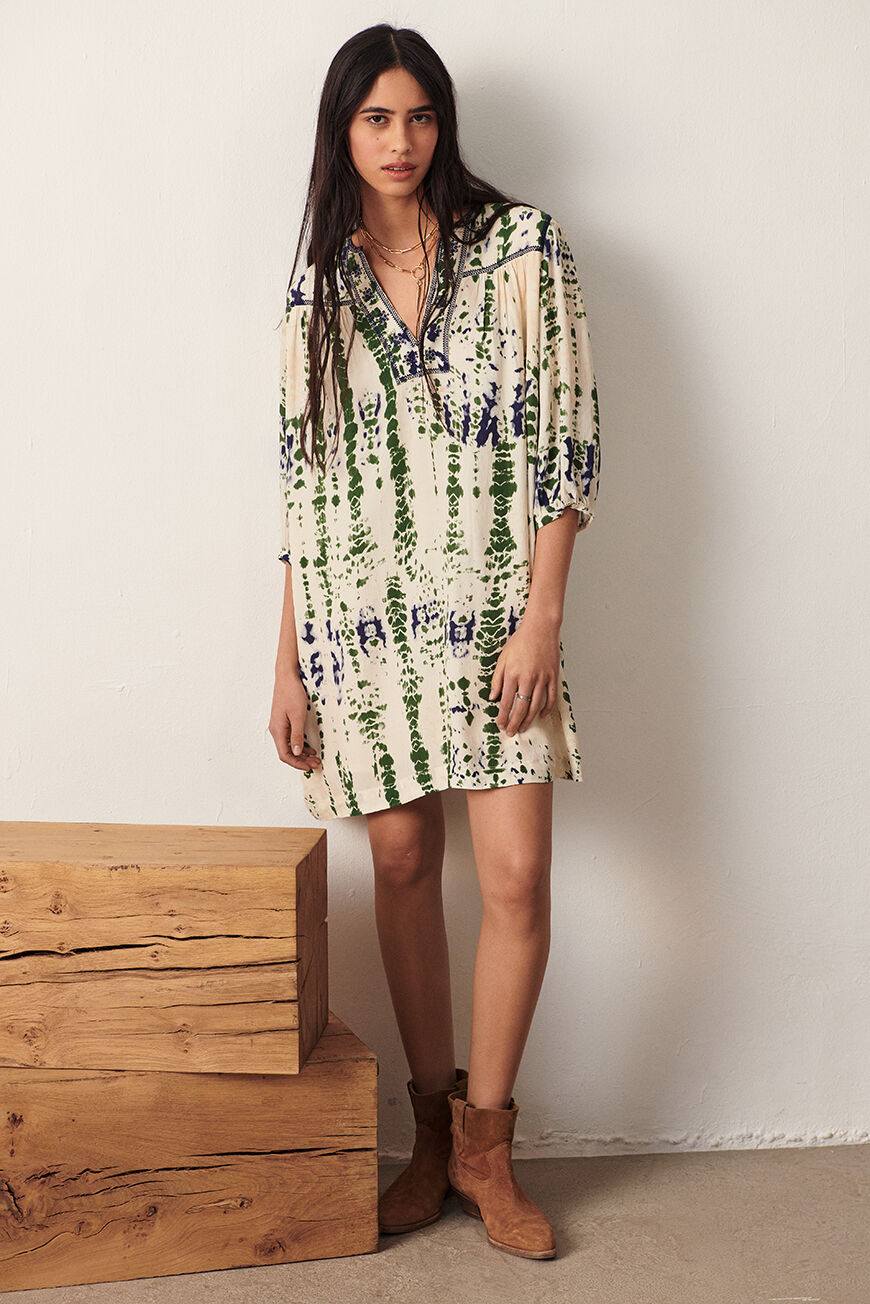 Robe ba&sh • Robe fleurie, robe cocktail, robe dentelle