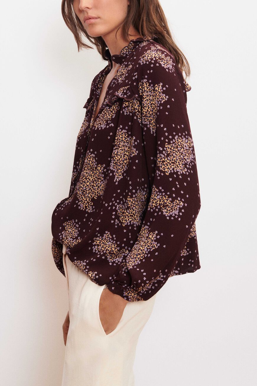 Brune Top Purple // ba&sh SG