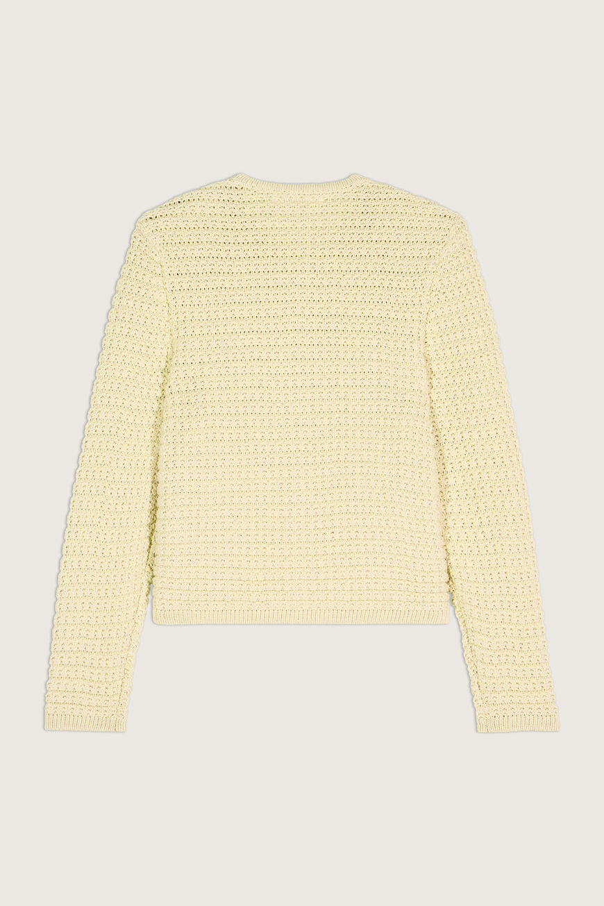 CARDIGAN GASPARD YELLOW // ba&sh