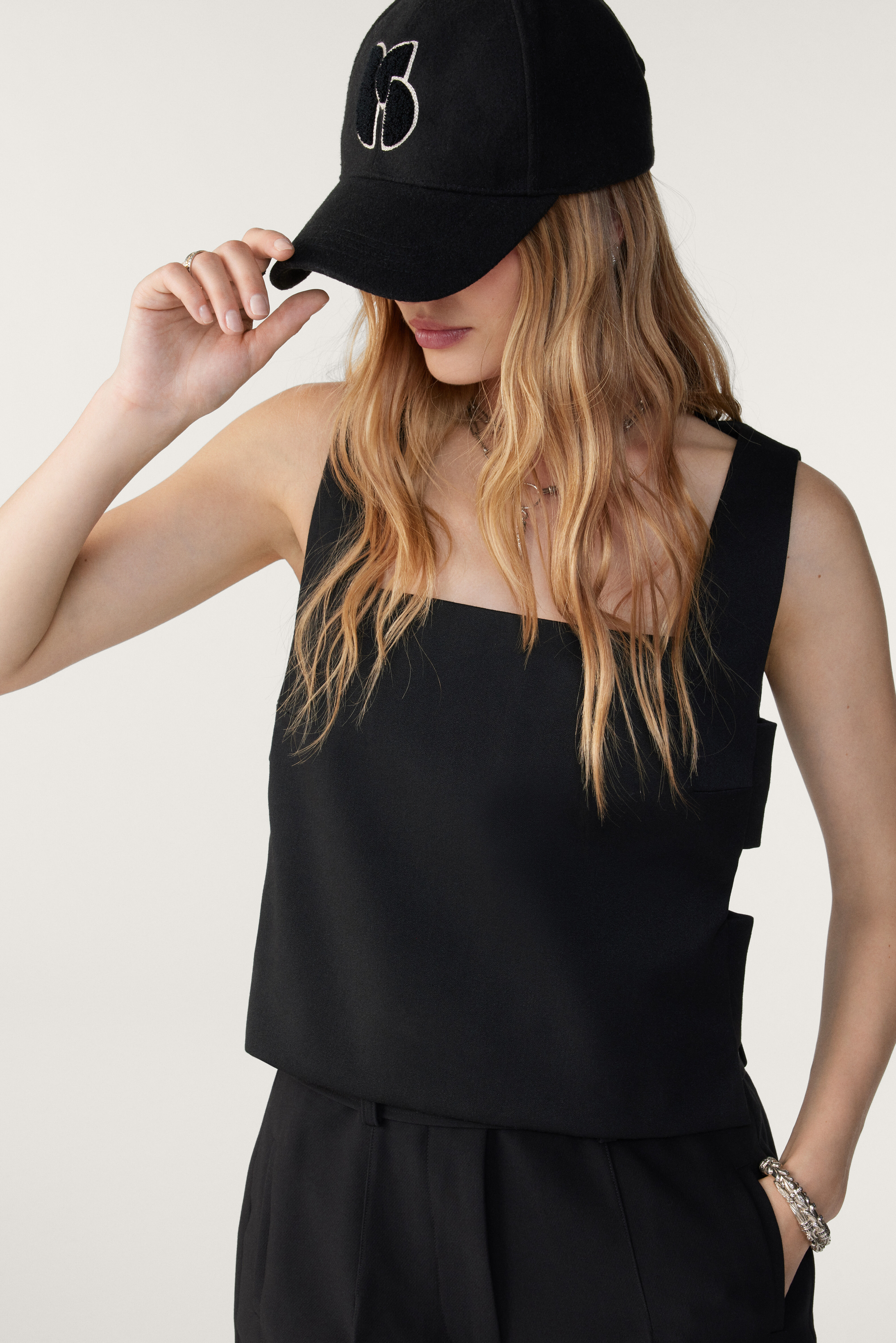 loose-fitting top FIGUE BLACK // ba&sh US