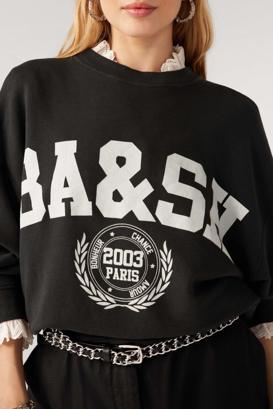 loose-fitting sweatshirt BENJAMIN GREY // ba&sh