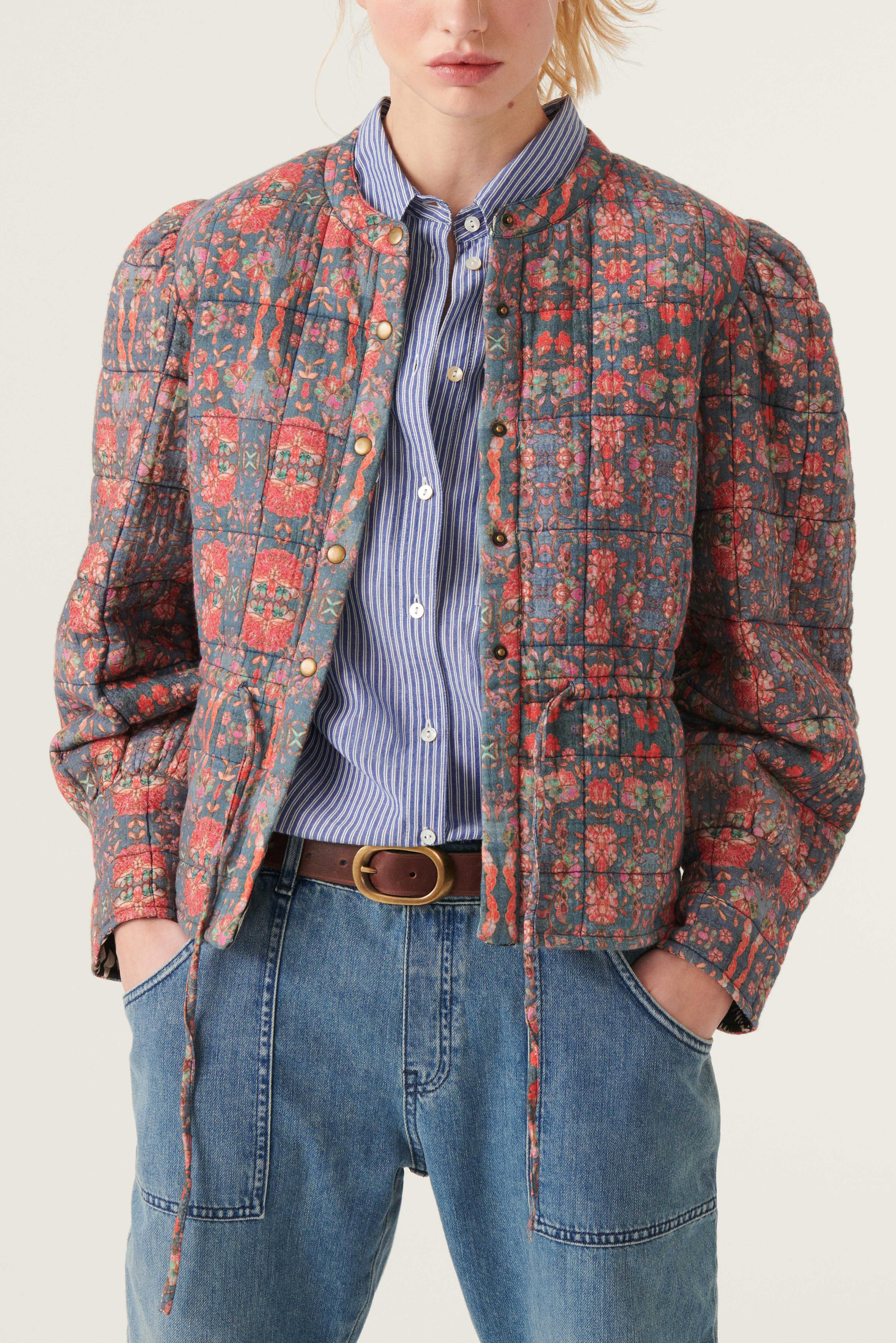 Jacket Terry Blue // ba&sh US