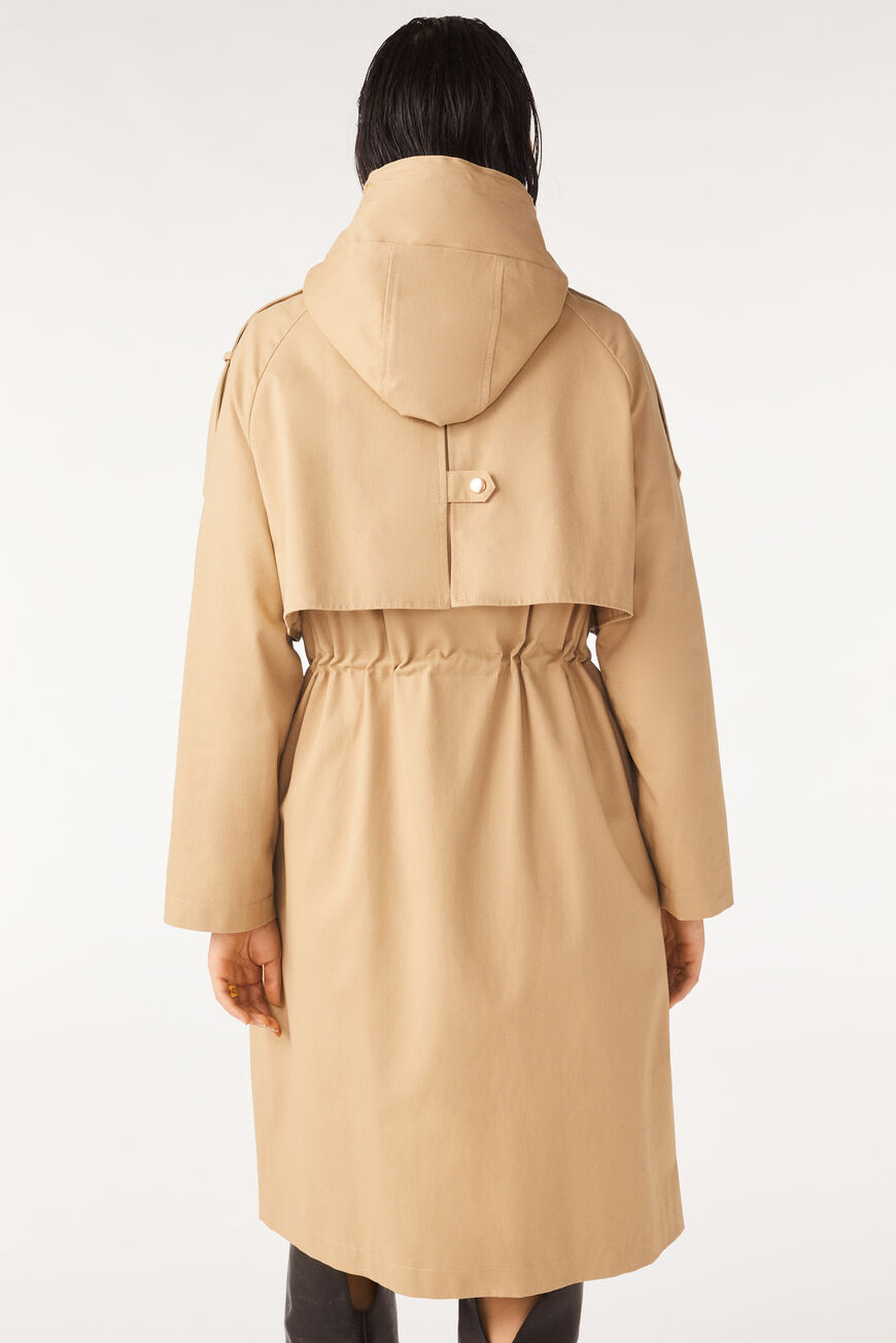 TRENCHCOAT TED BEIGE // ba&sh UK