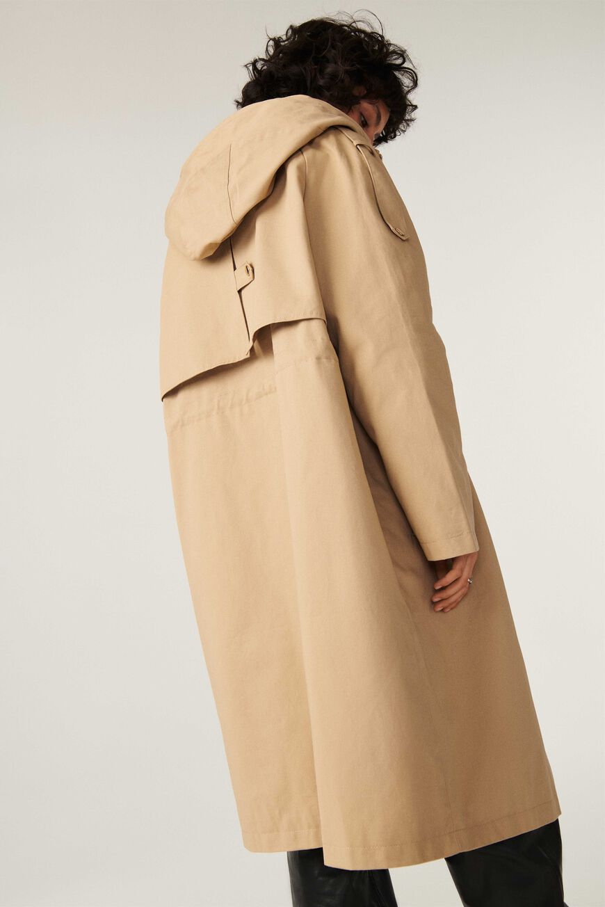 TRENCHCOAT TED BEIGE // ba&sh UK