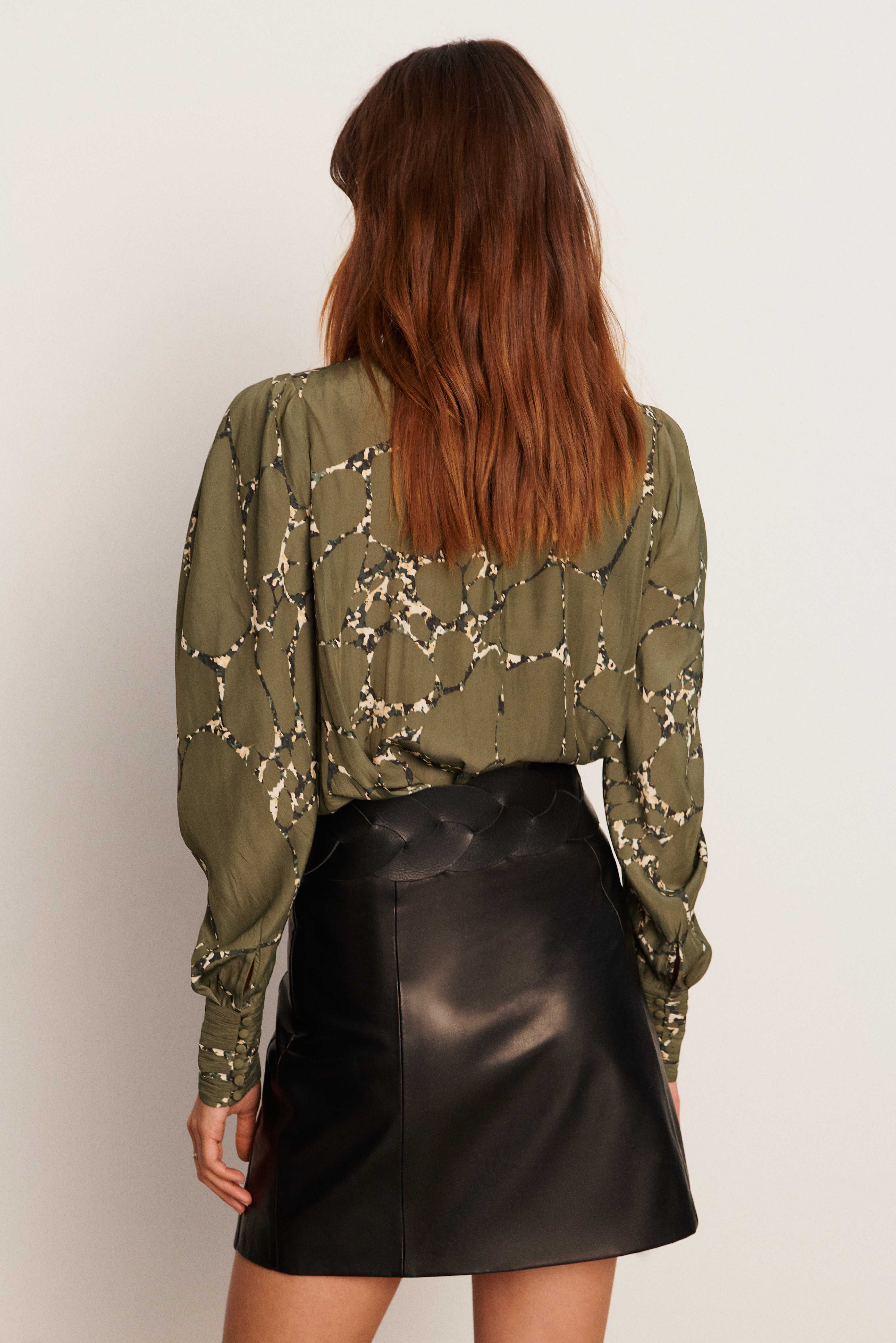 Printed Top Mocean Green // ba&sh UK