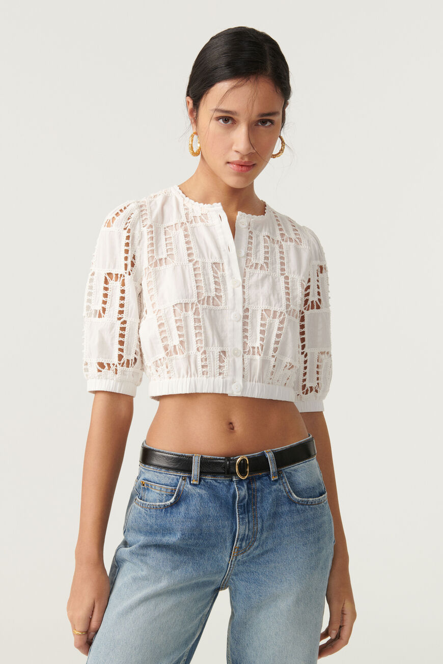 Women's Patterned, Print & Floral Shirts, Tops & Blouses | ba&sh FR