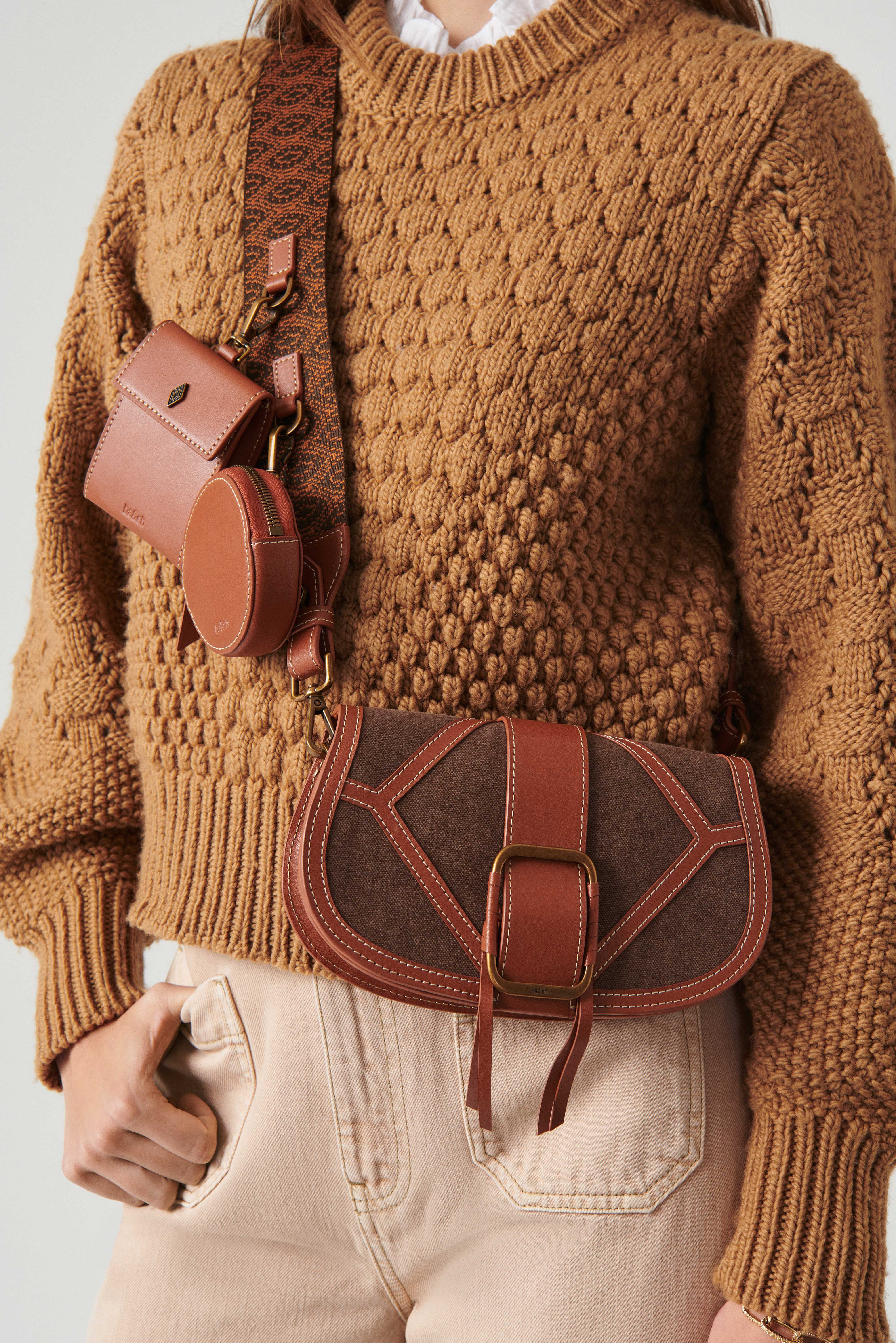 brown Bags - Leather Tote Bags, Shoulder Bags & Clutches | ba&sh